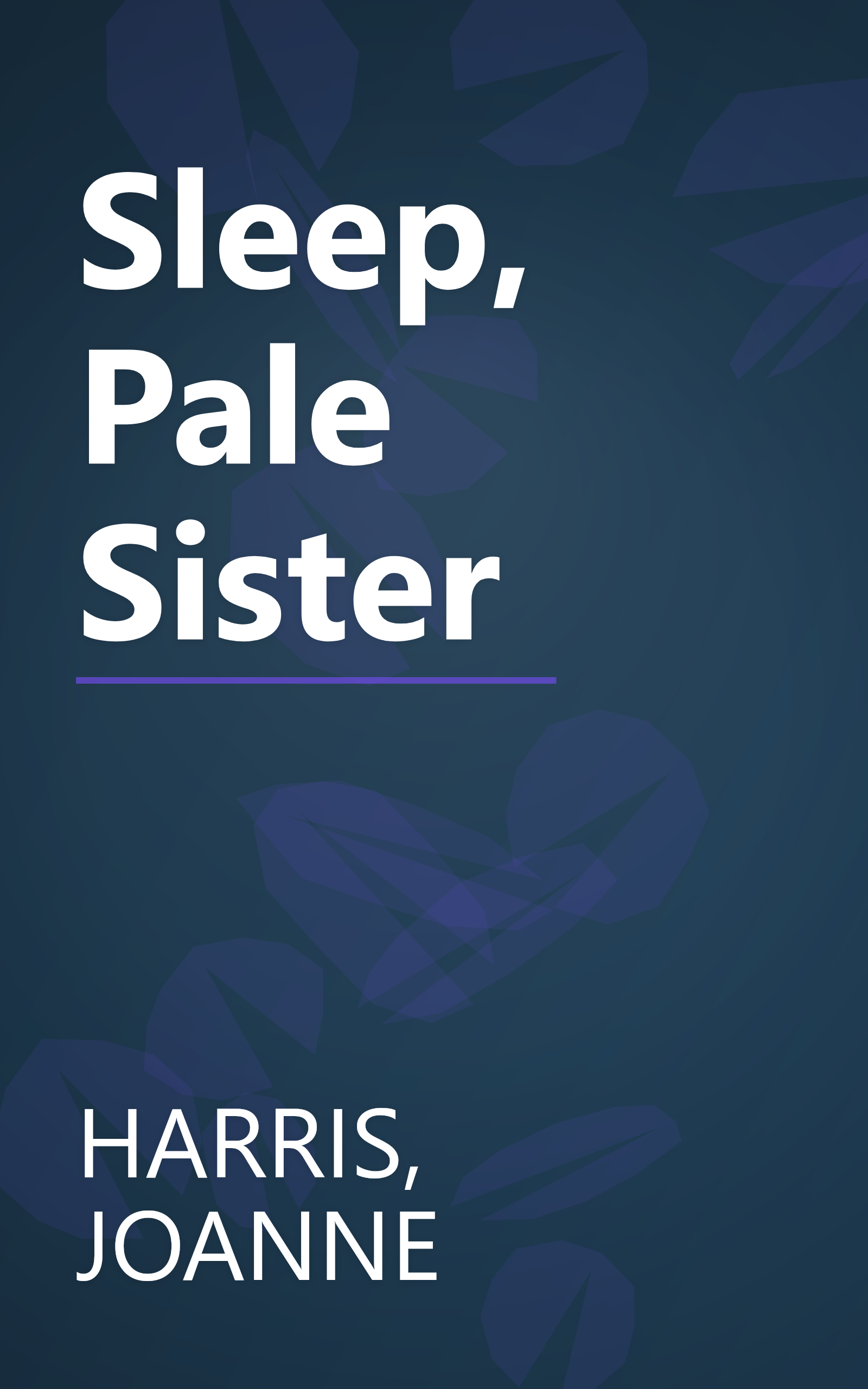 Sleep, Pale Sister book cover