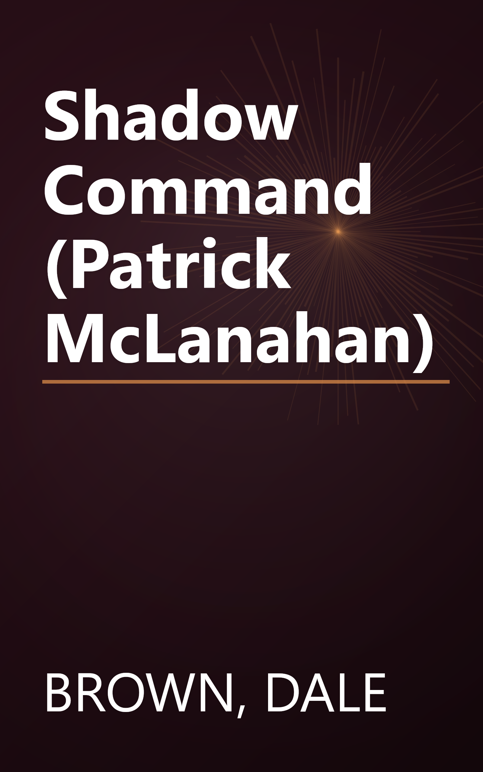 Shadow Command (Patrick McLanahan) book cover