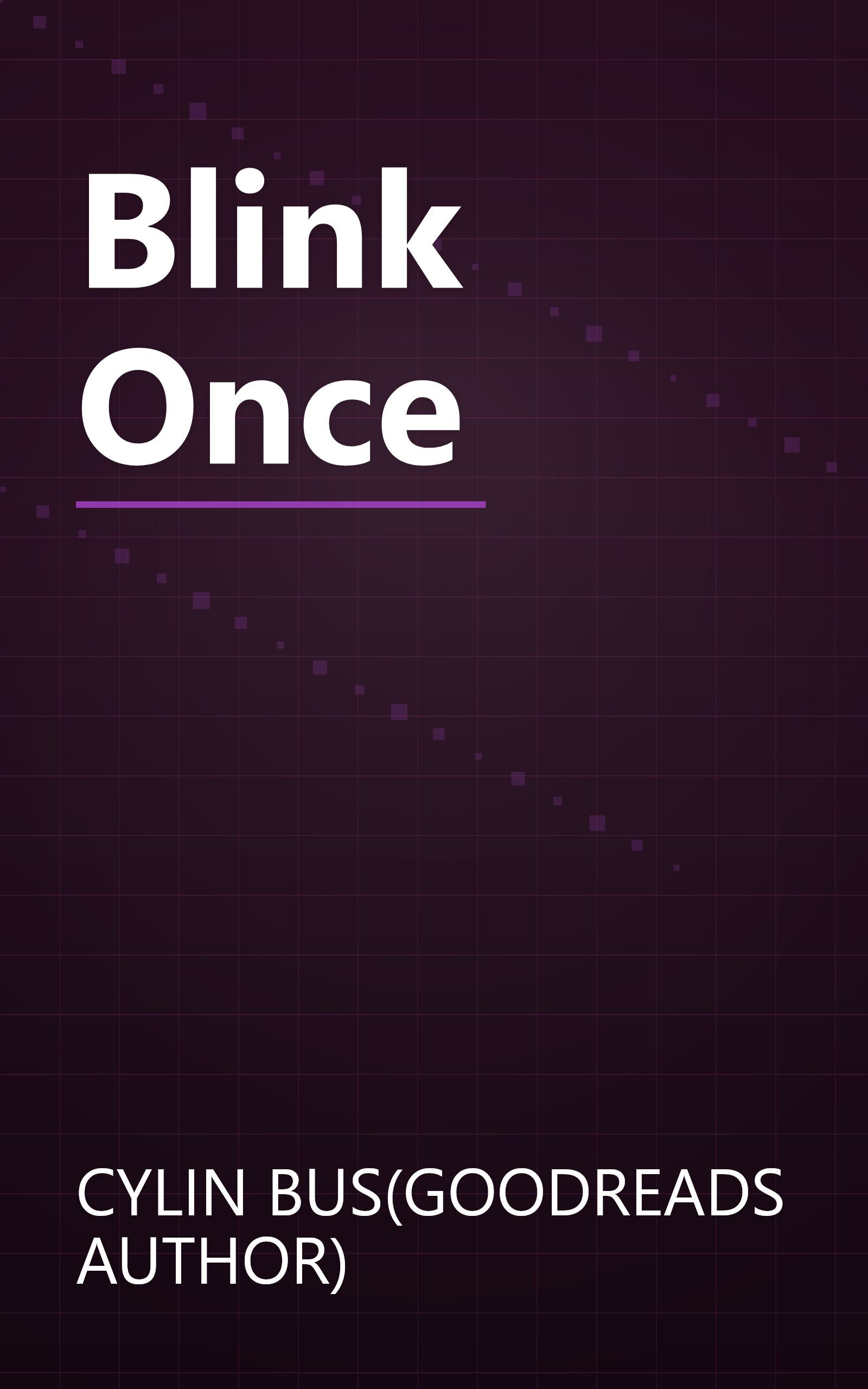 Blink Once book cover