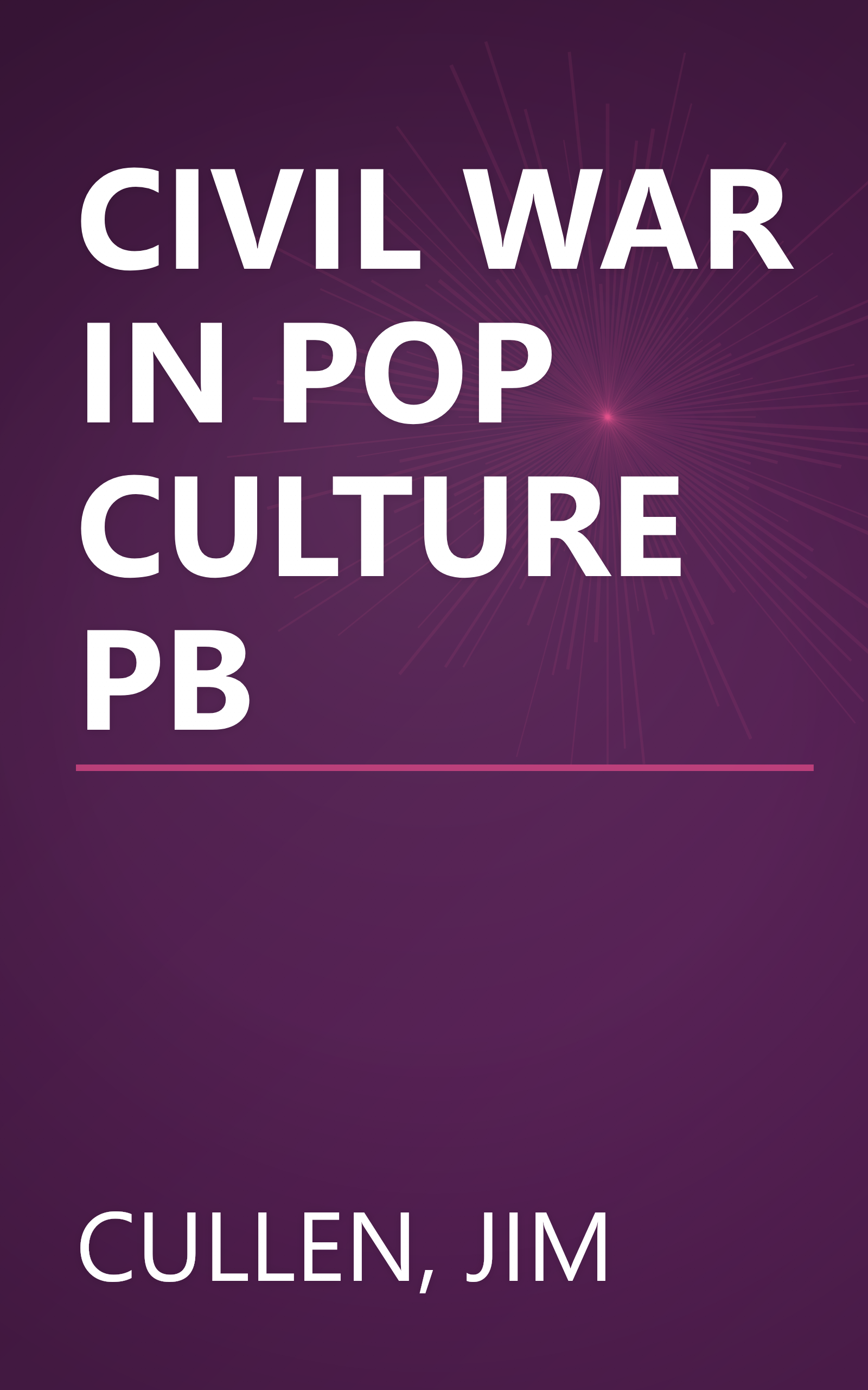 CIVIL WAR IN POP CULTURE PB book cover