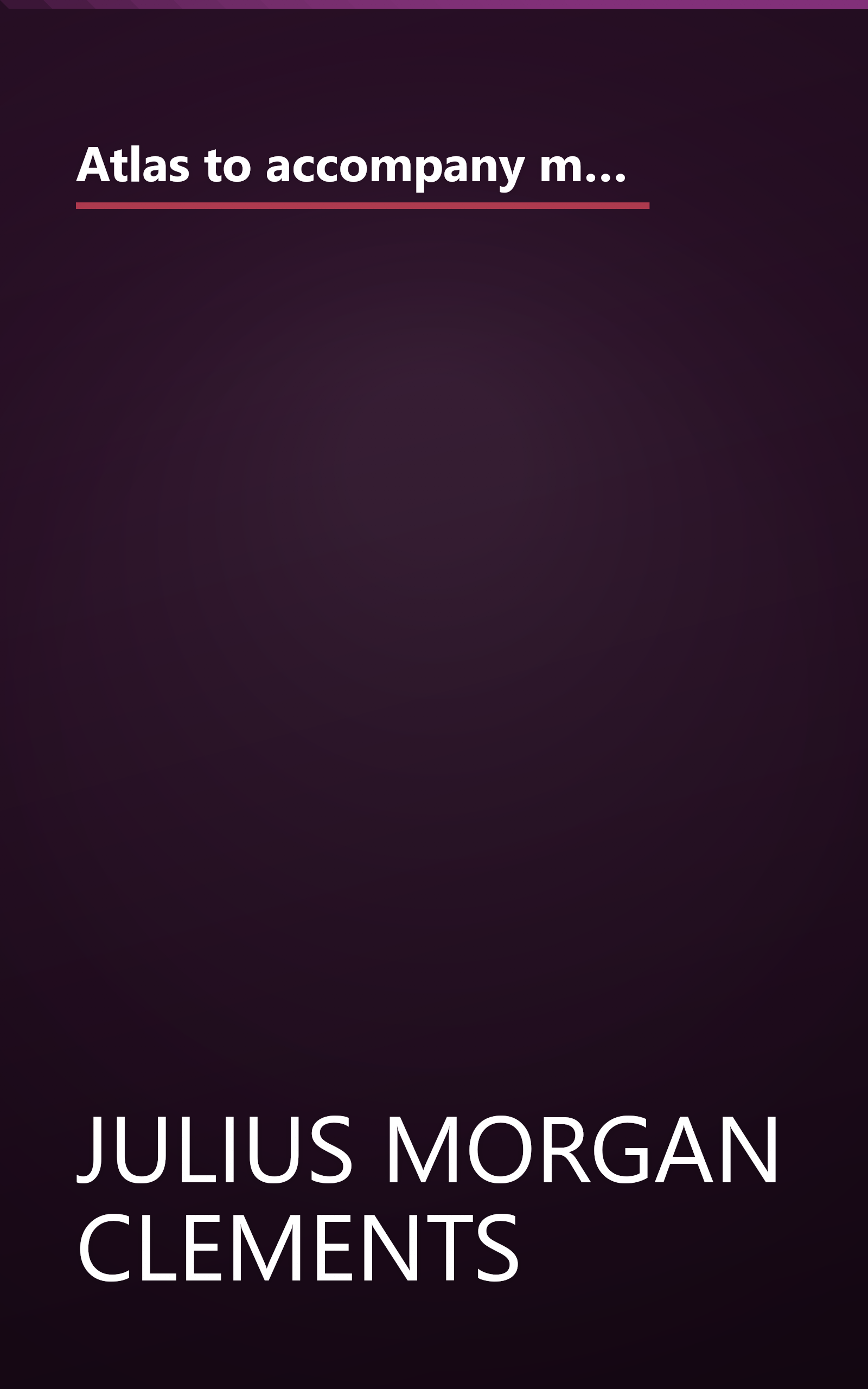 Atlas to accompany monograph XLV on the Vermilion iron-bearing district of Minnesota (Geological Survey monographs) book cover