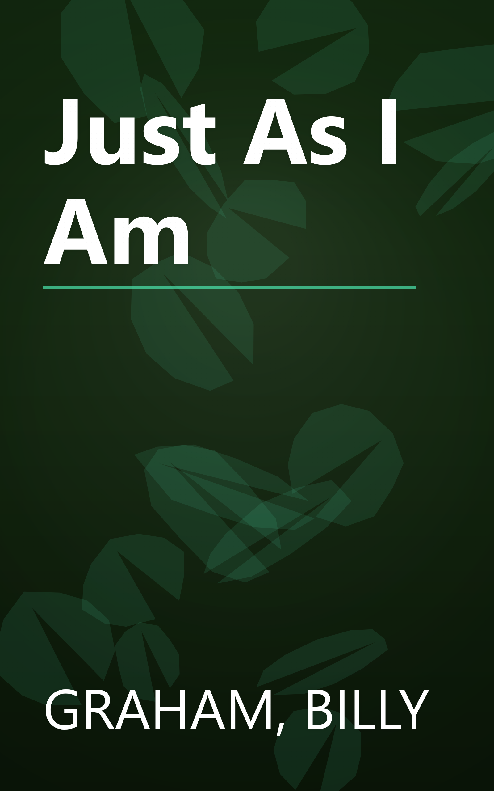 Just As I Am book cover