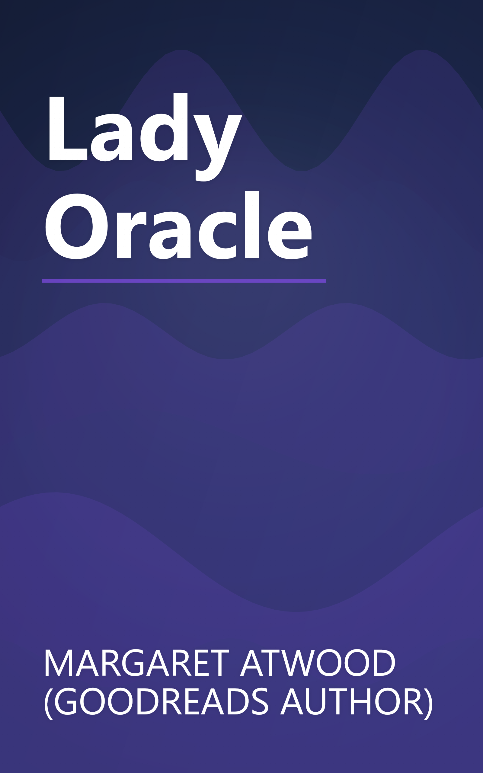 Lady Oracle book cover