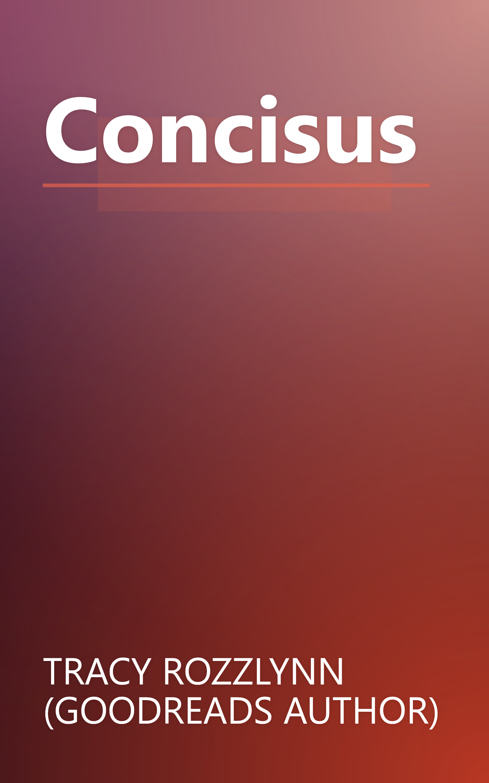 Concisus book cover