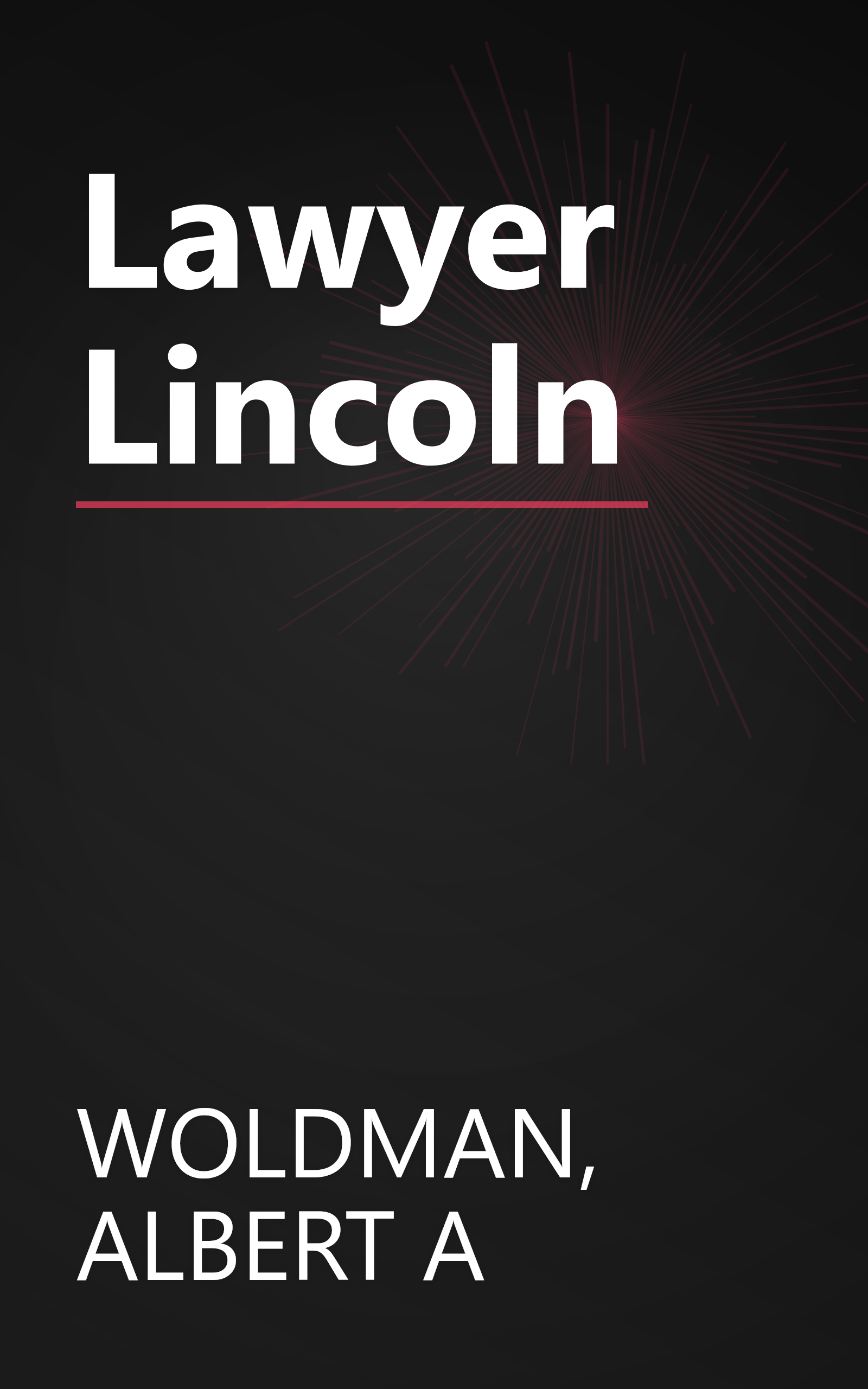 Lawyer Lincoln book cover