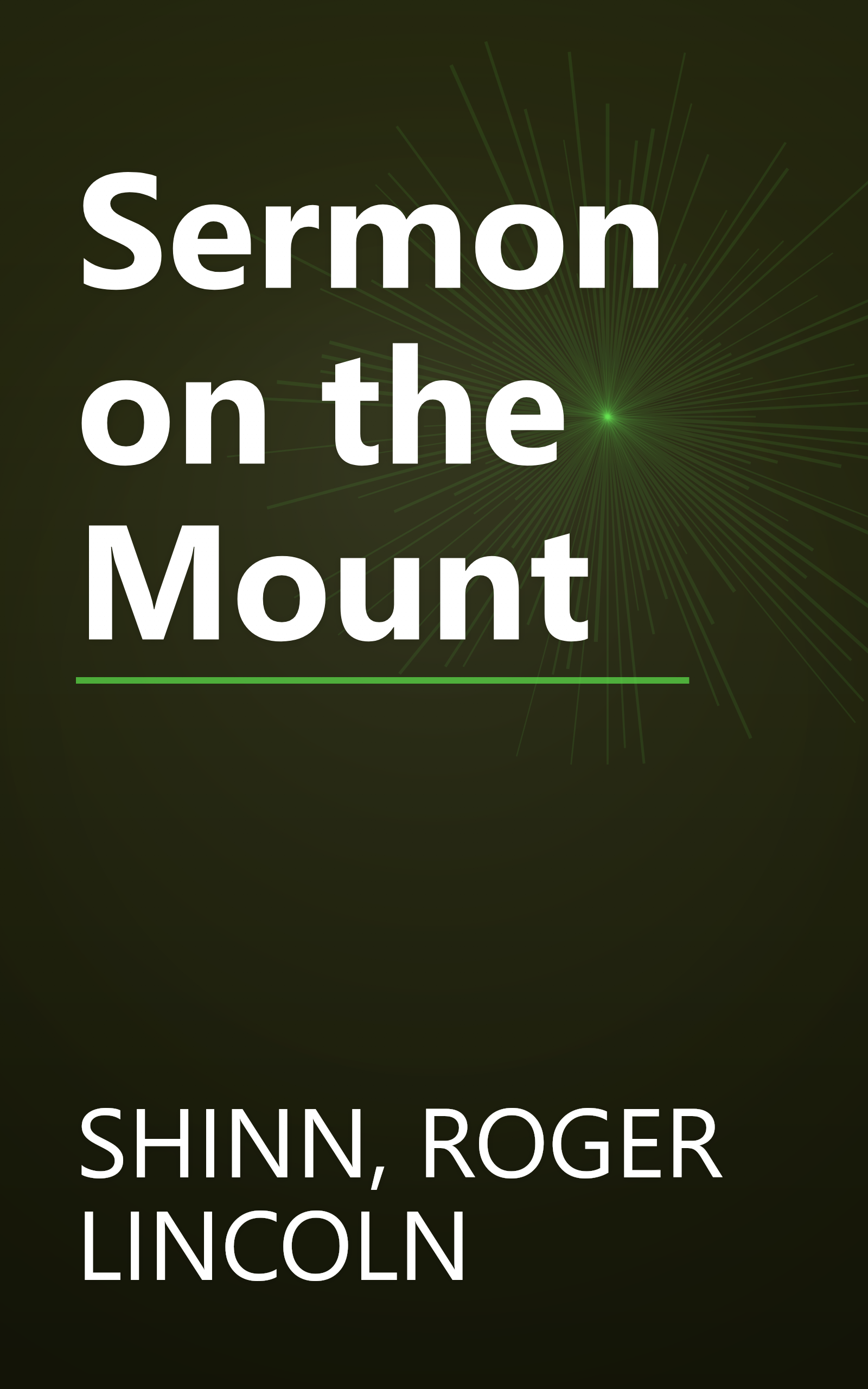 Sermon on the Mount book cover
