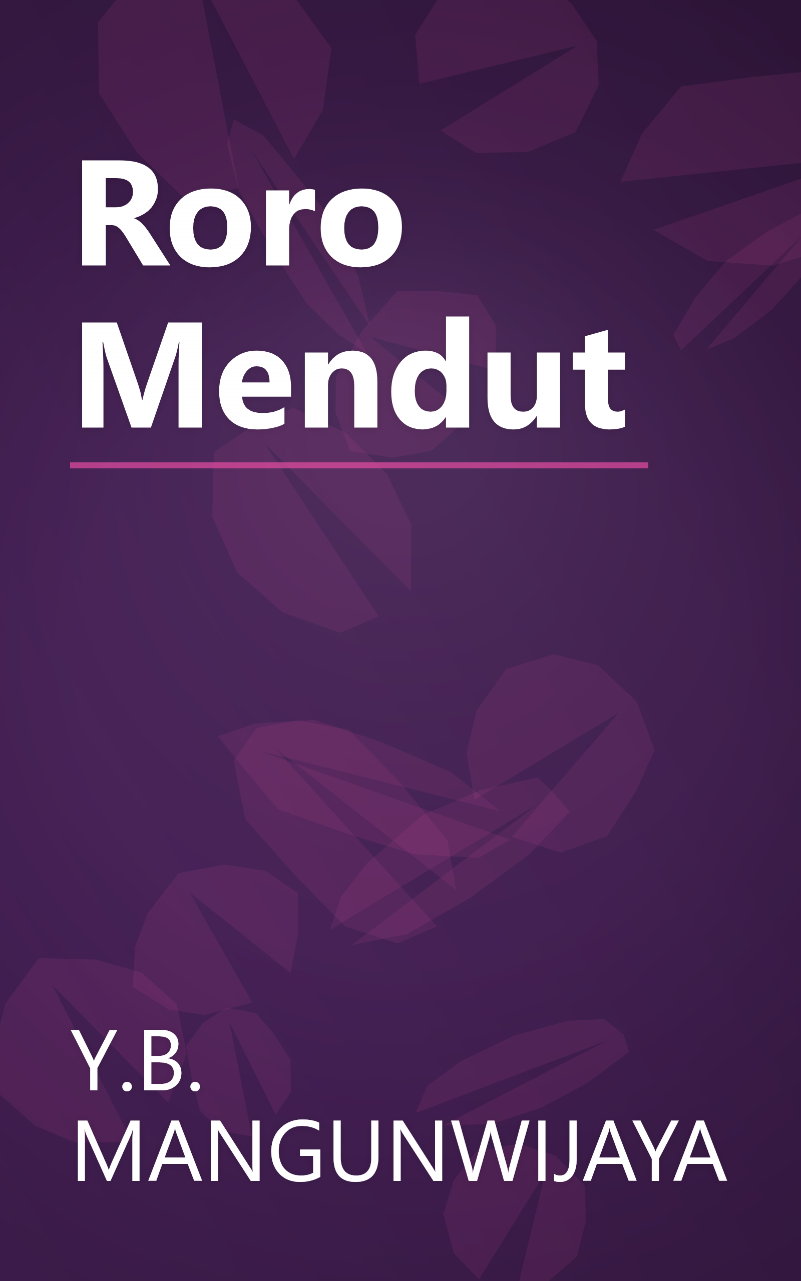 Roro Mendut book cover