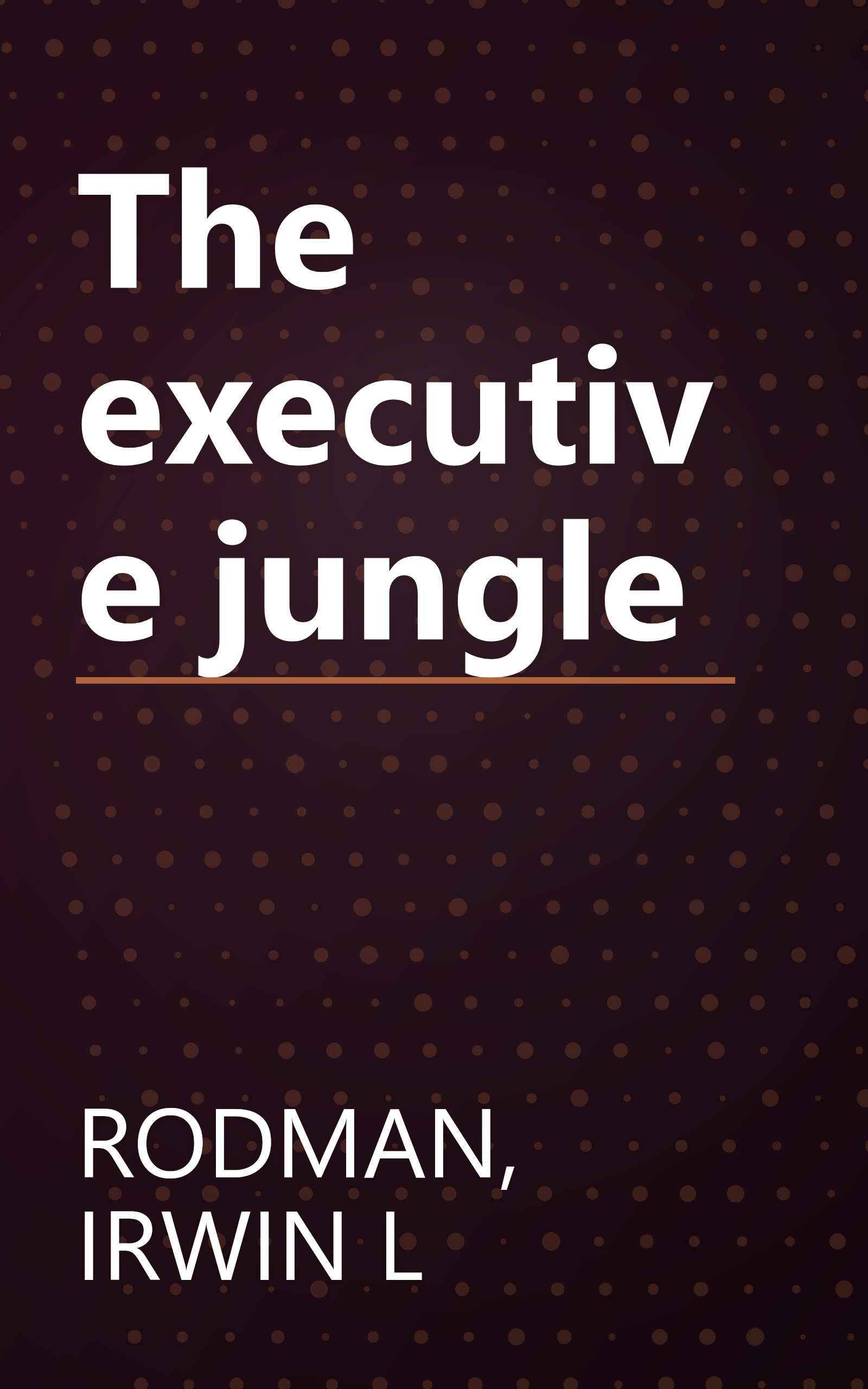The executive jungle book cover