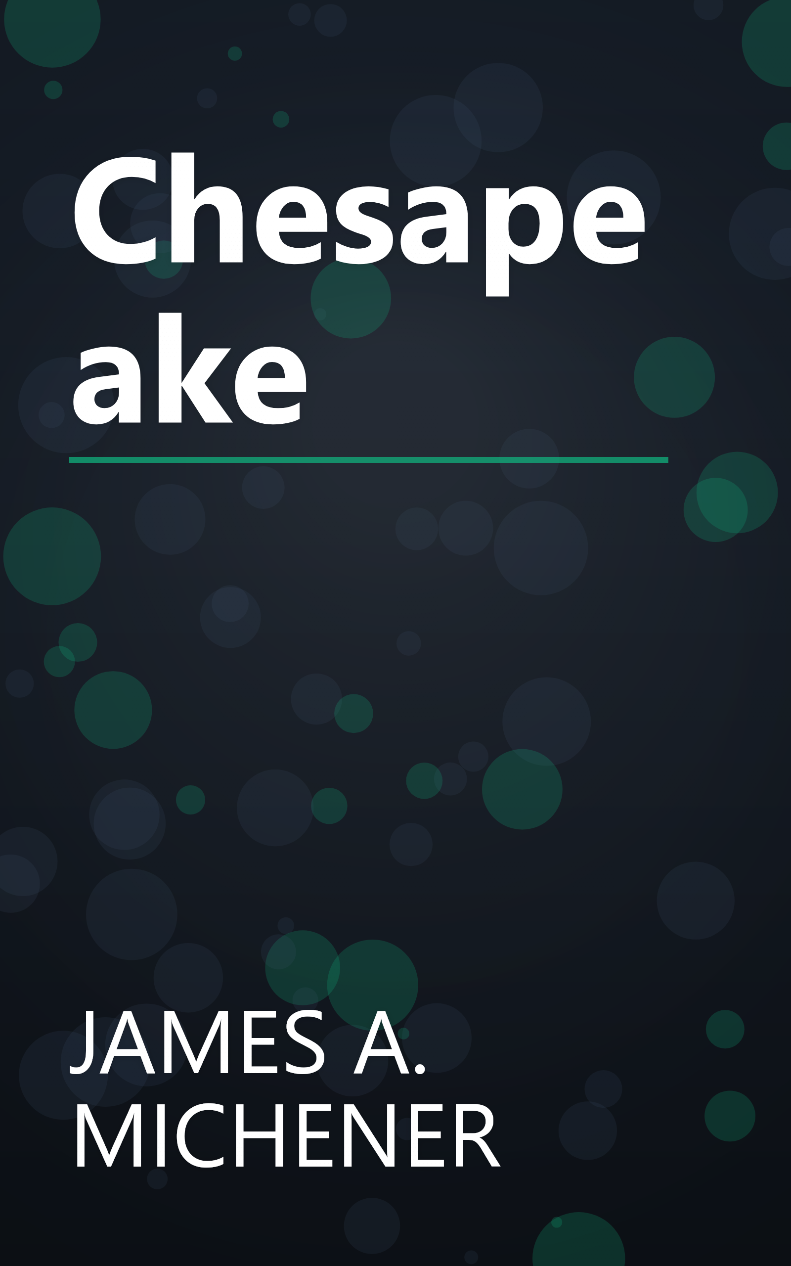 Chesapeake book cover