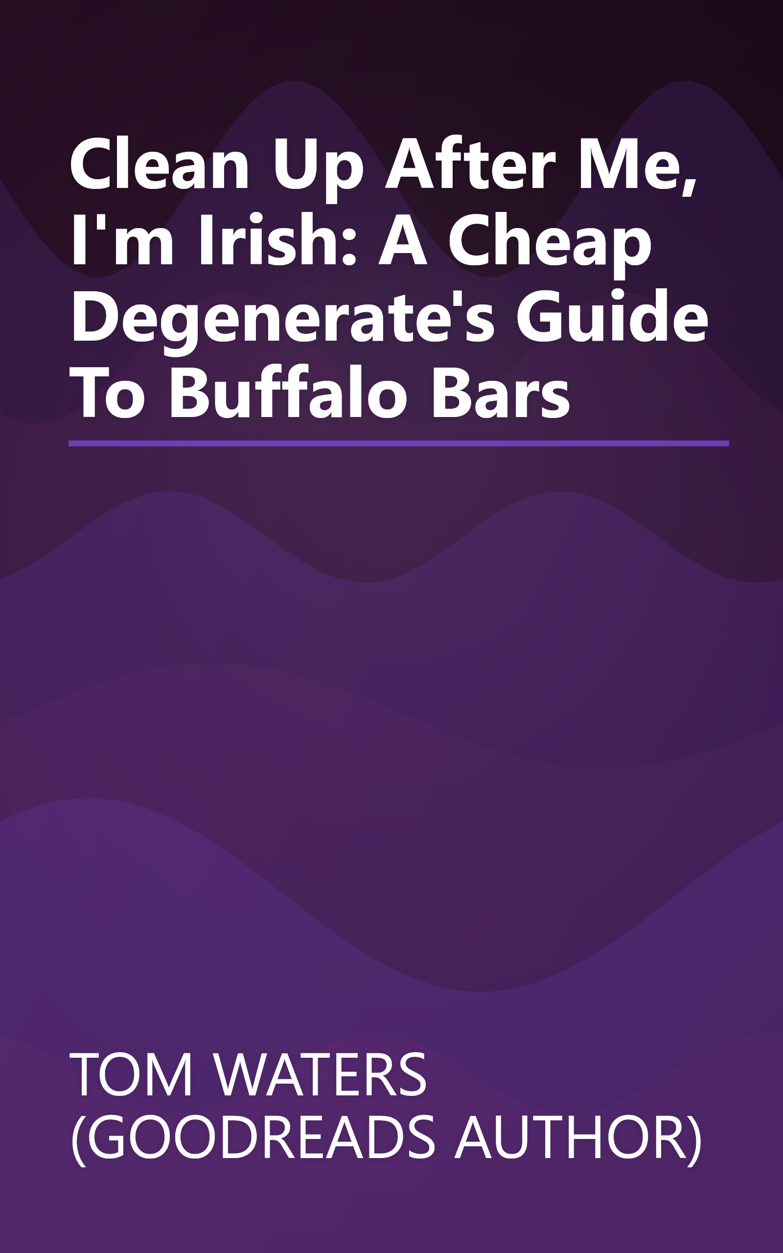 Clean Up After Me, I'm Irish: A Cheap Degenerate's Guide To Buffalo Bars book cover