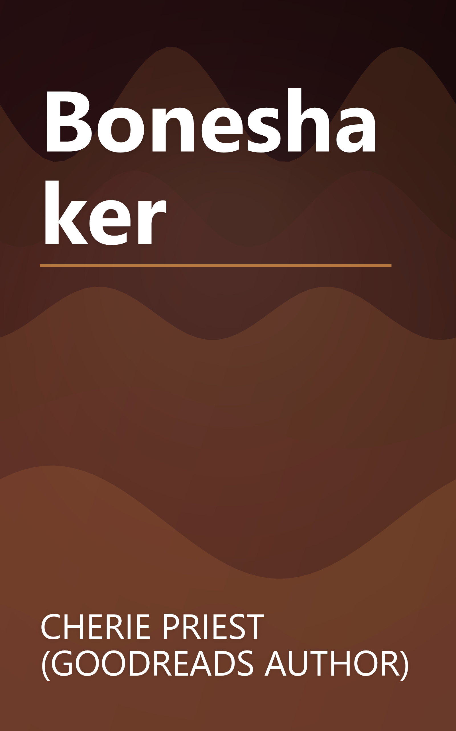 Boneshaker book cover