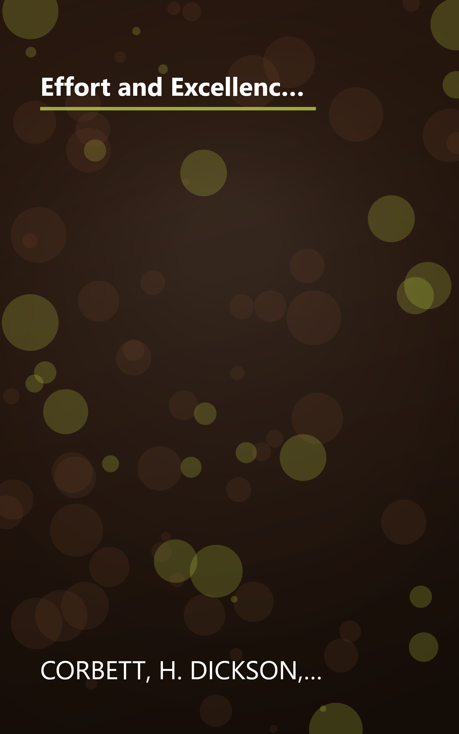 Effort and Excellence in Urban Classrooms: ExpectingÃ¢â¬â¢and GettingÃ¢â¬â¢Success With All Students (Critical Issues in Educational Leadership Series) book cover