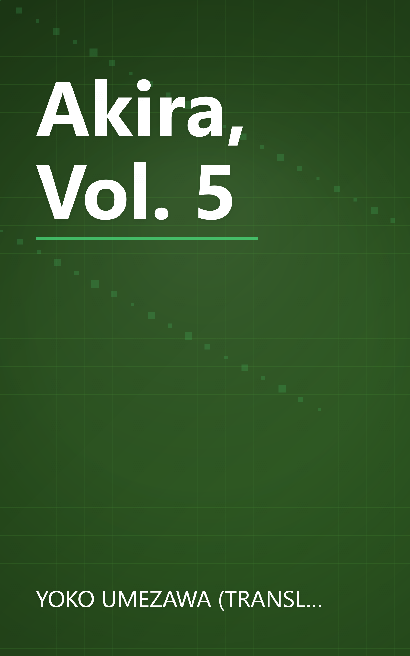 Akira, Vol. 5 book cover