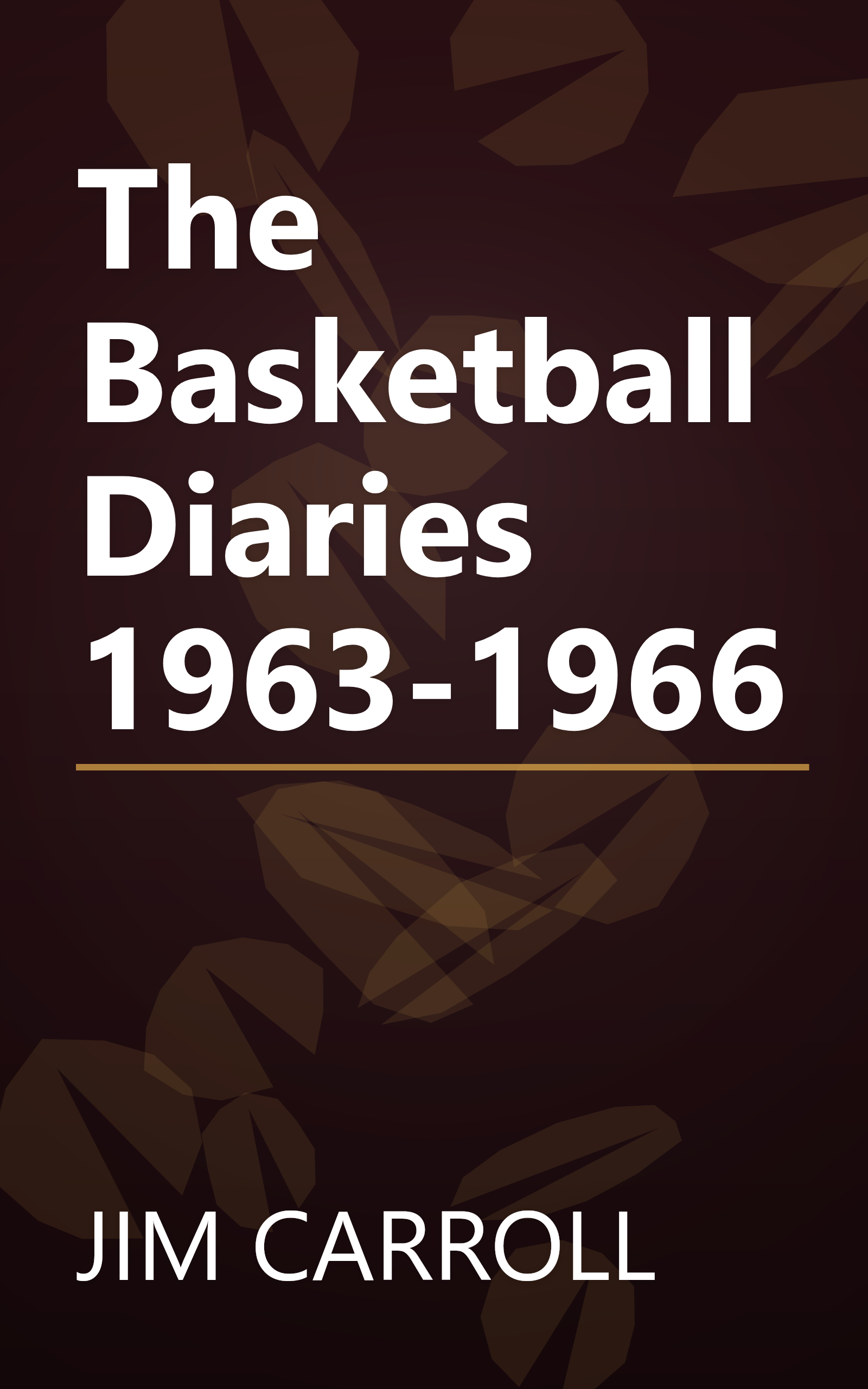 The Basketball Diaries 1963-1966 book cover