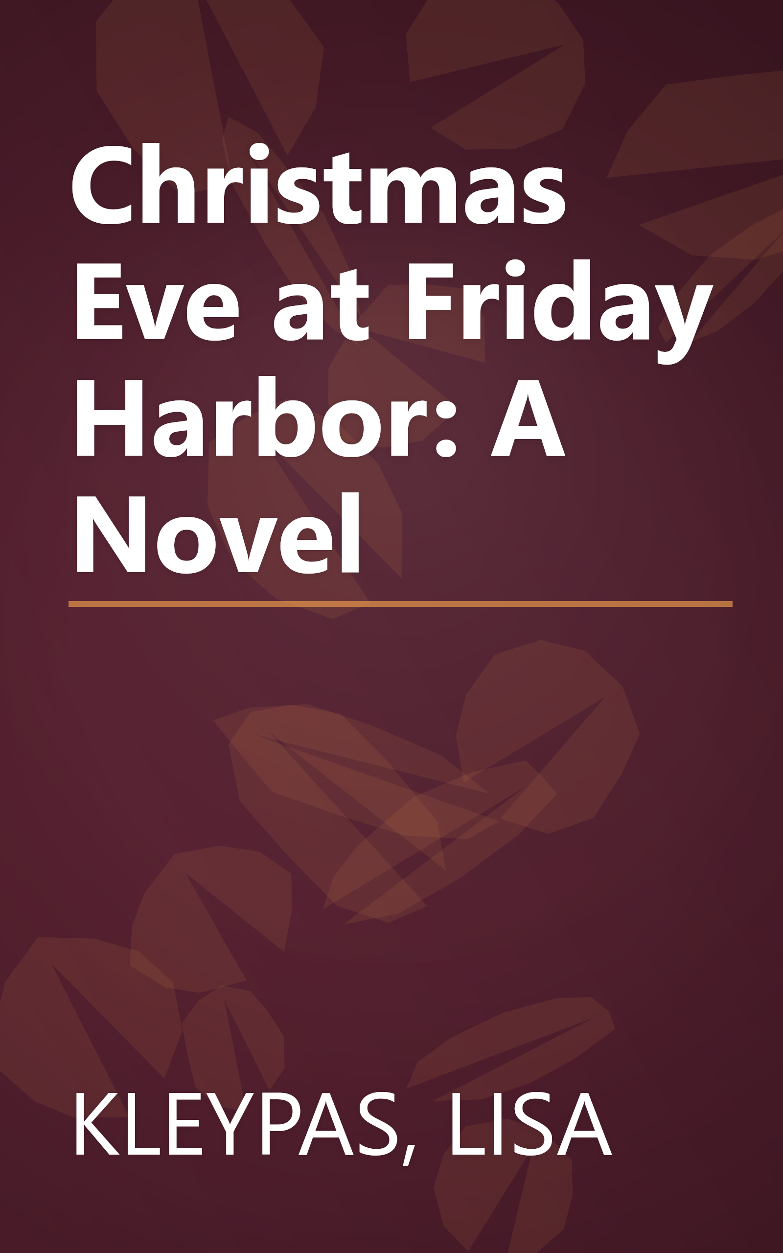 Christmas Eve at Friday Harbor: A Novel book cover