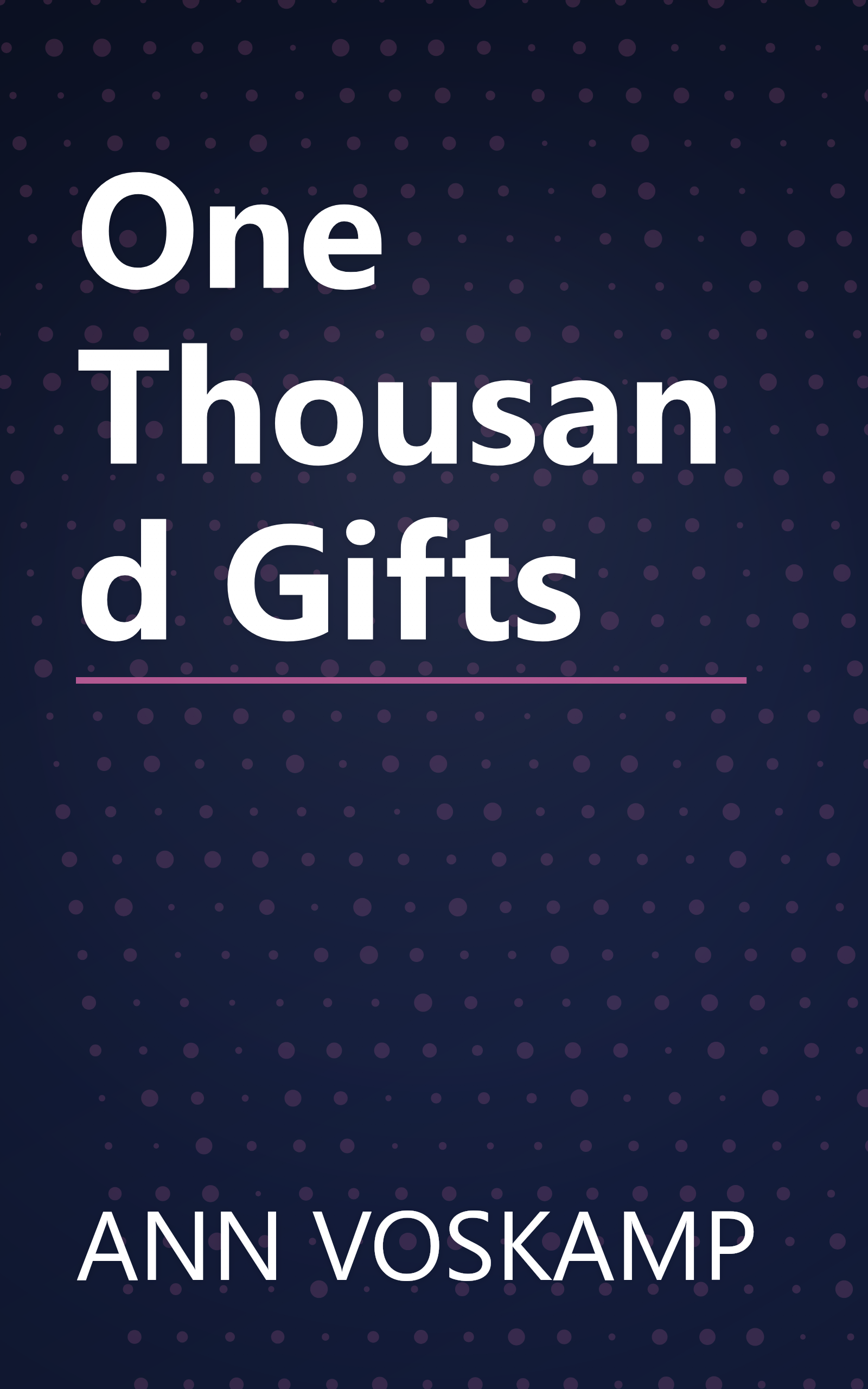 One Thousand Gifts book cover