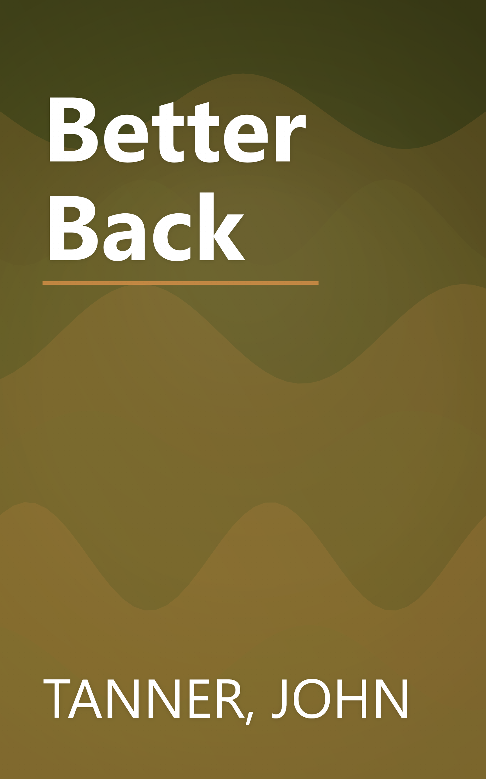 Better Back book cover