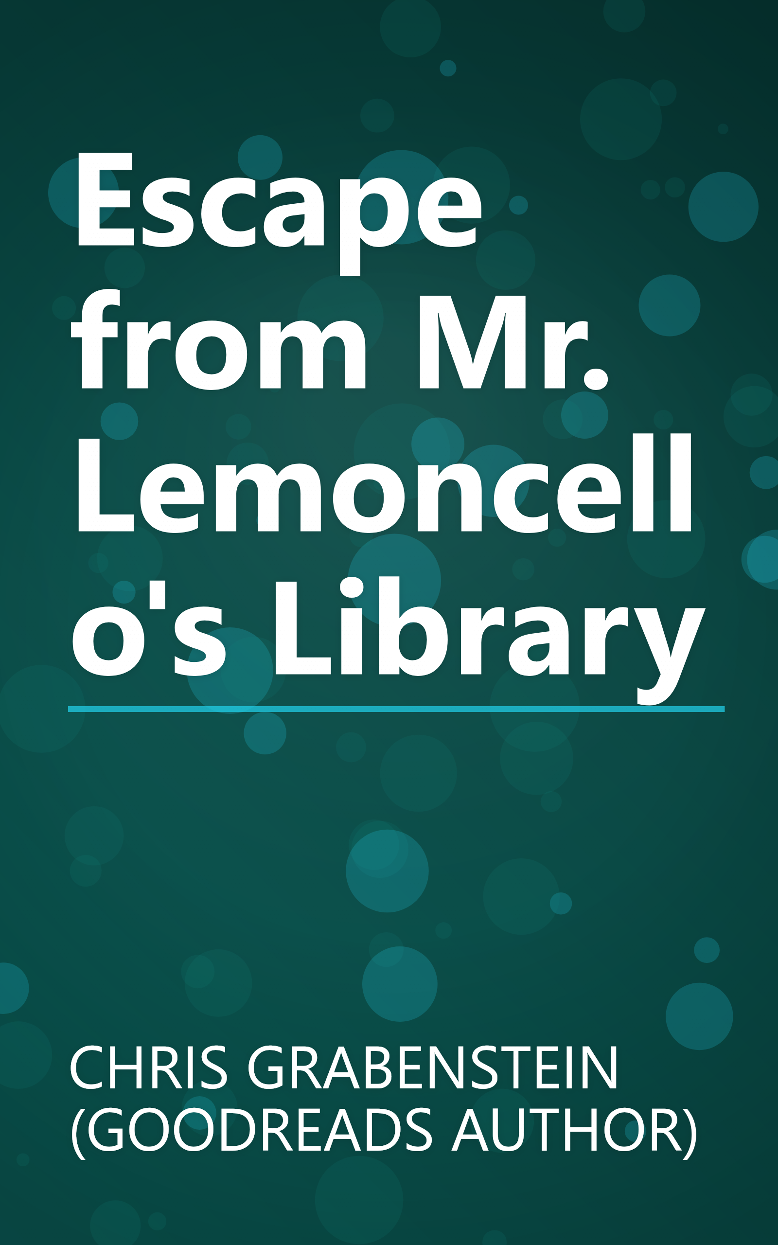 Escape from Mr. Lemoncello's Library book cover