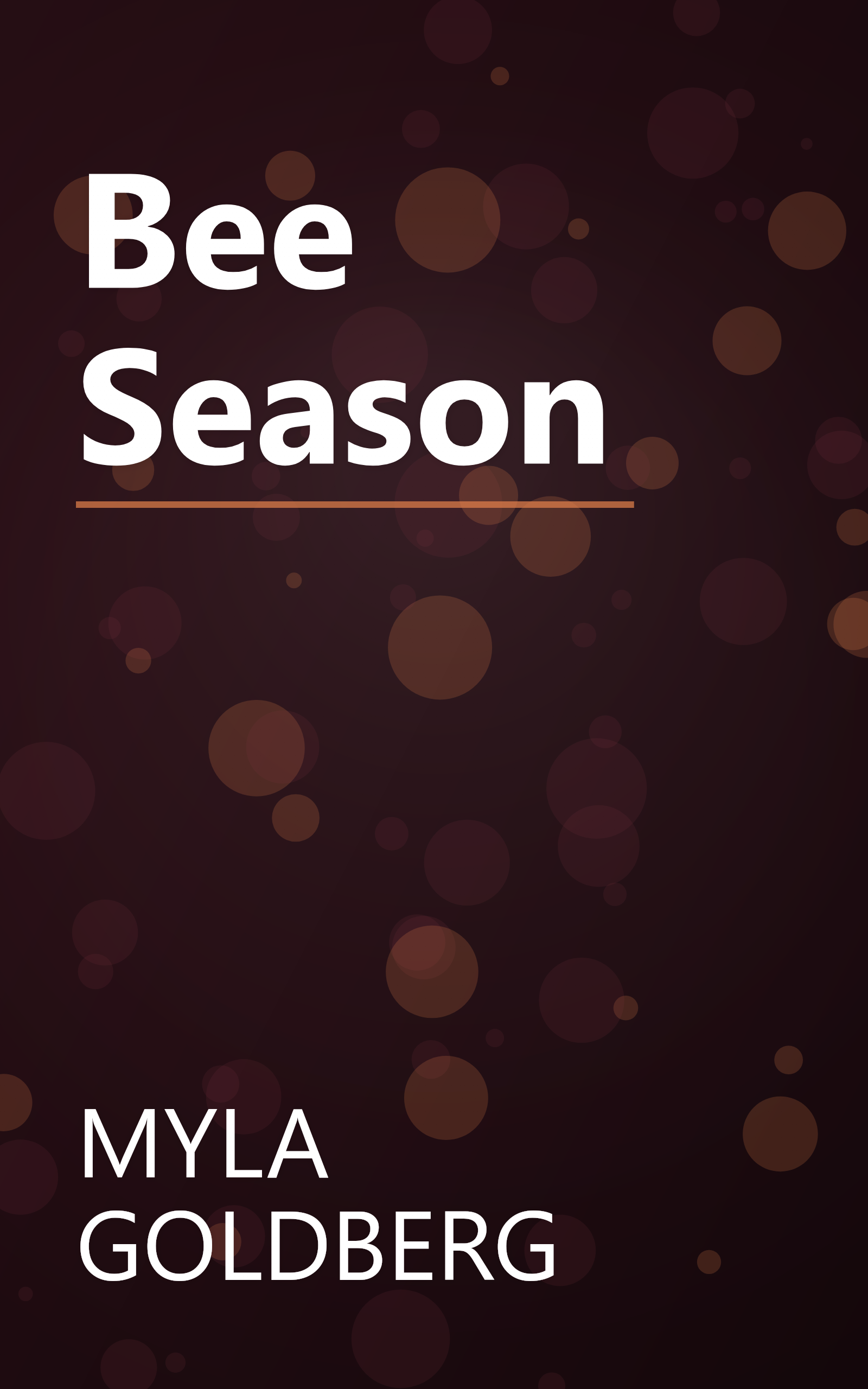 Bee Season book cover