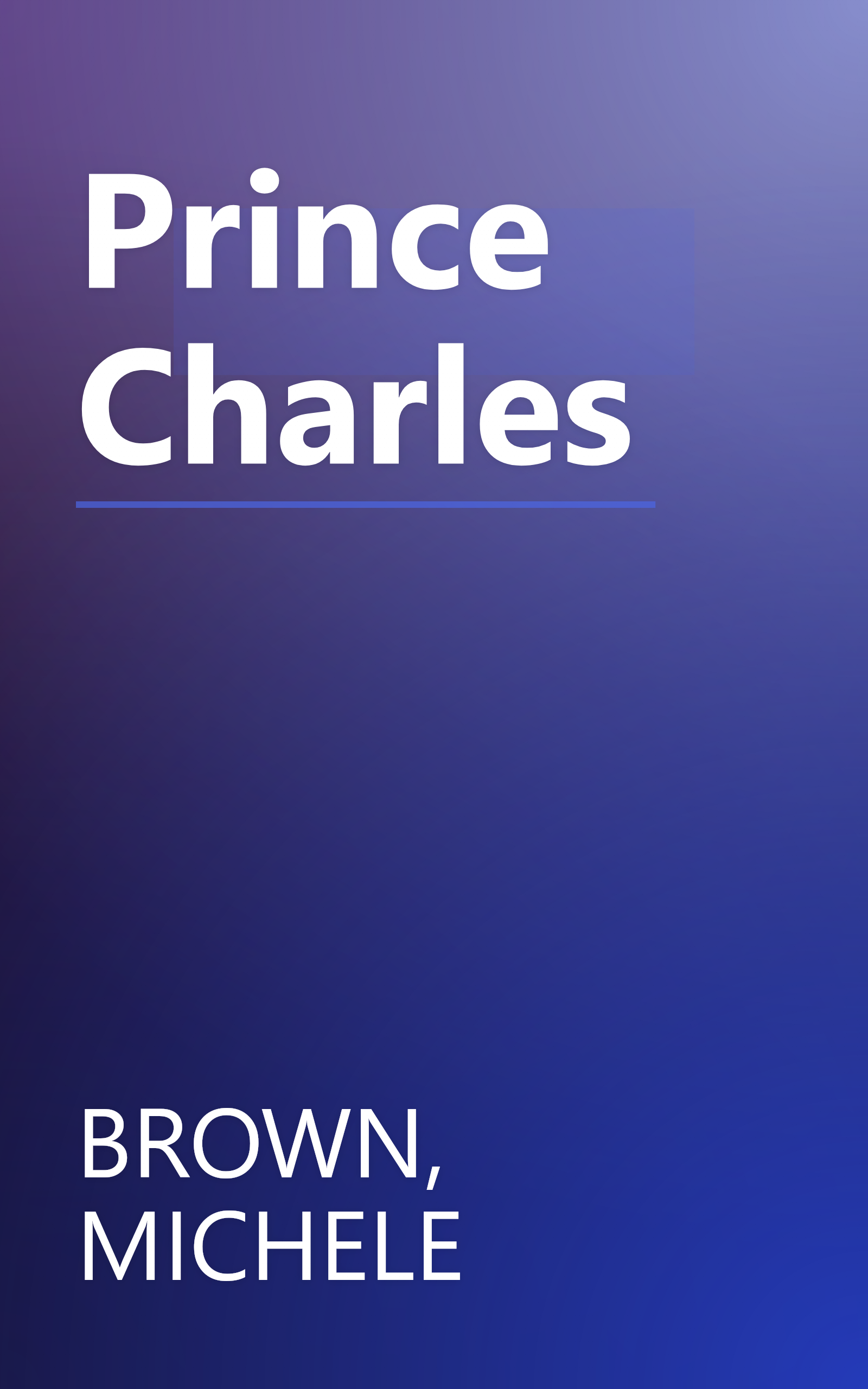 Prince Charles book cover