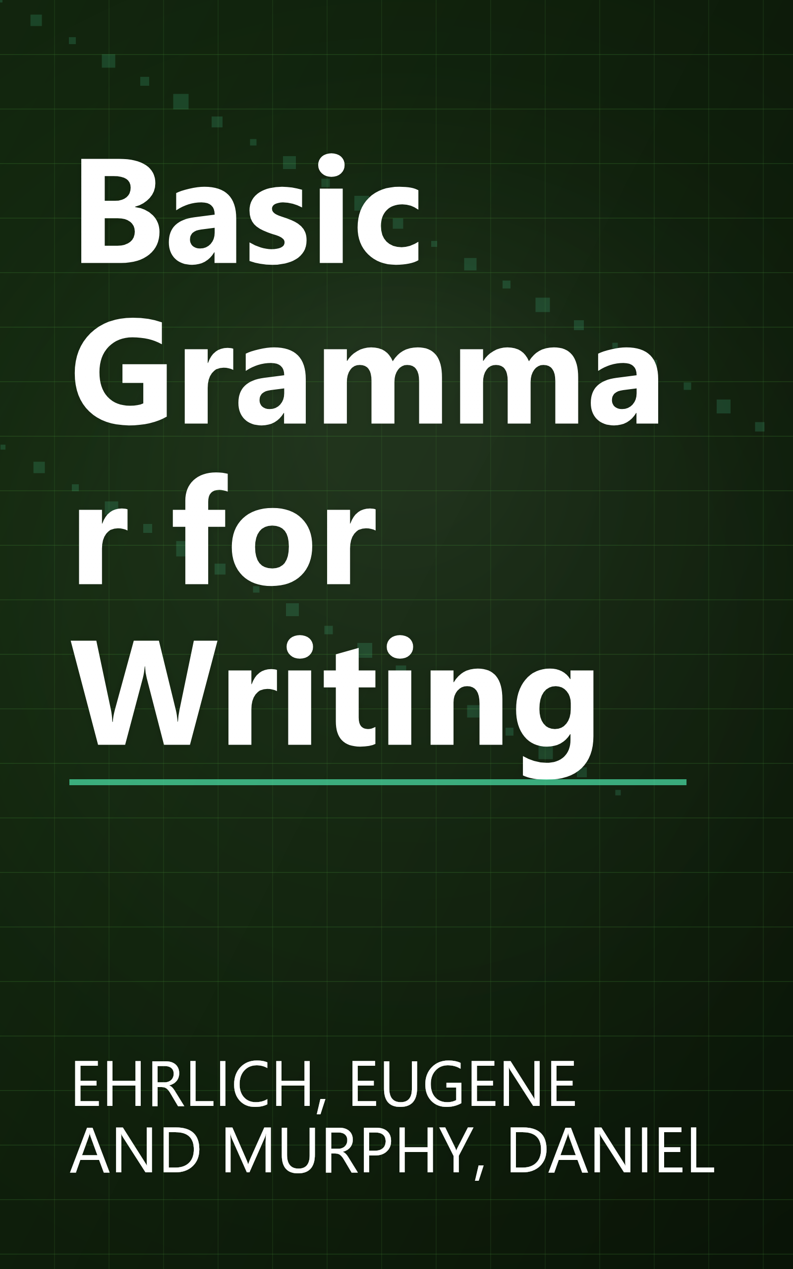 Basic Grammar for Writing book cover