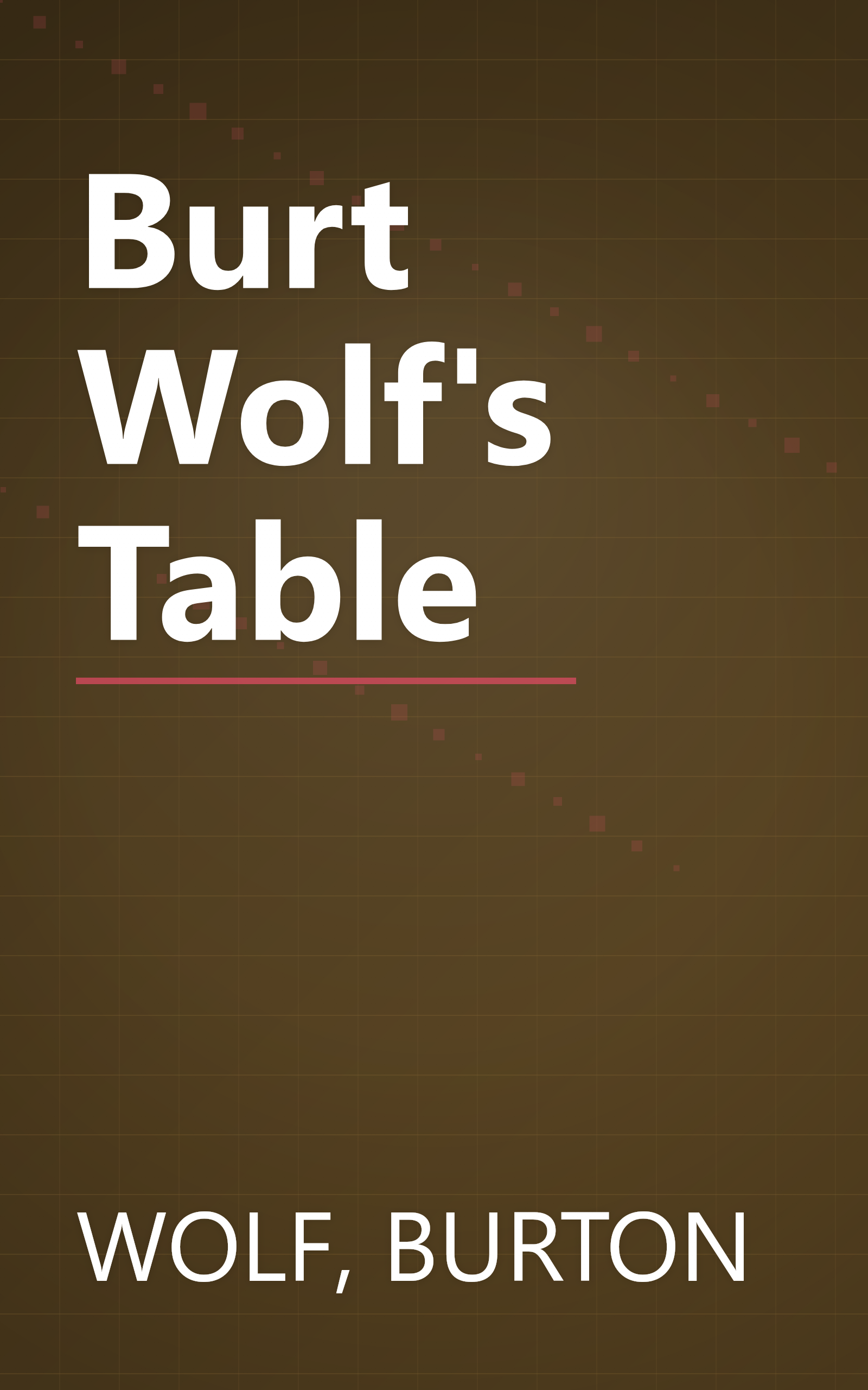 Burt Wolf's Table book cover
