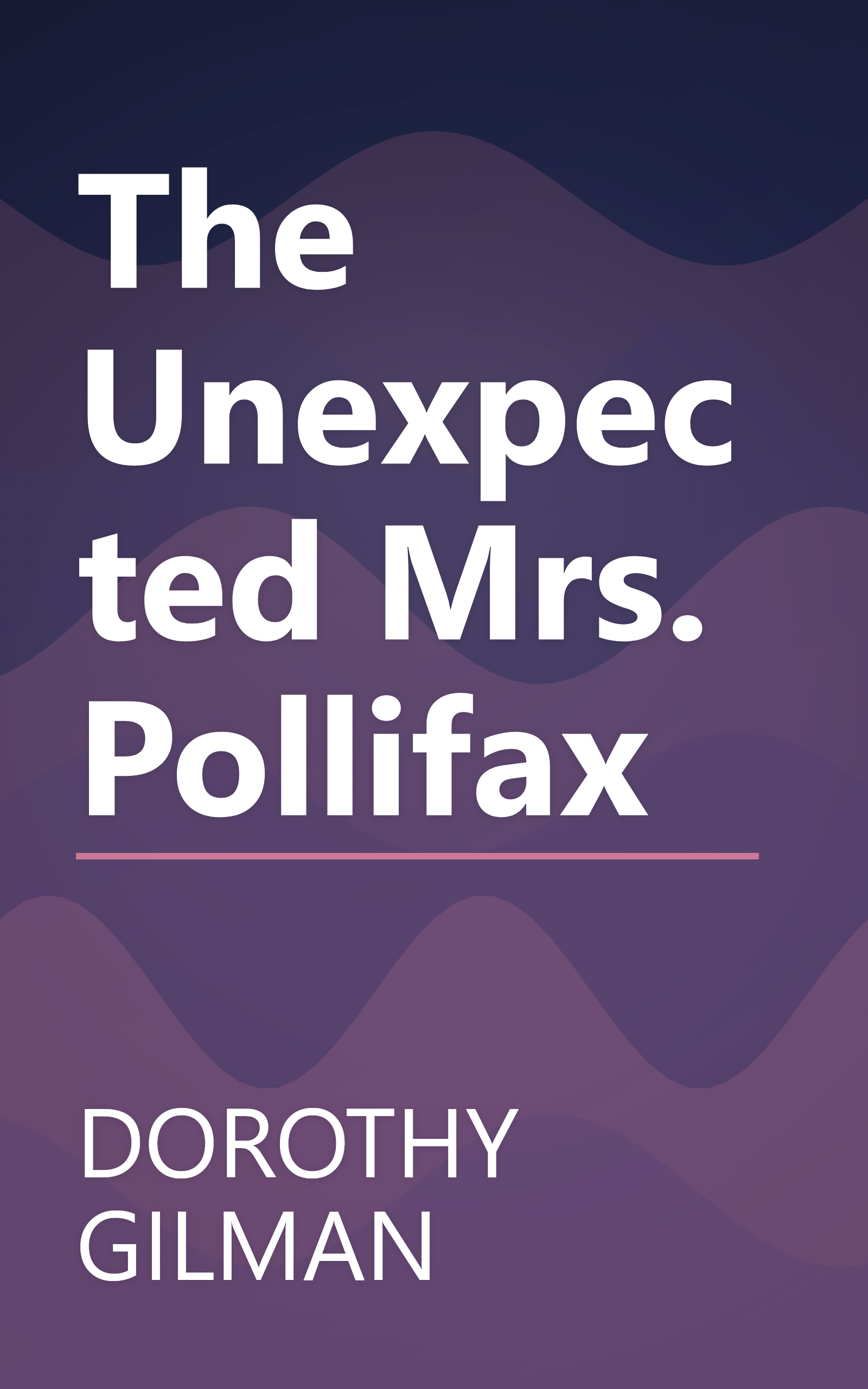 The Unexpected Mrs. Pollifax book cover