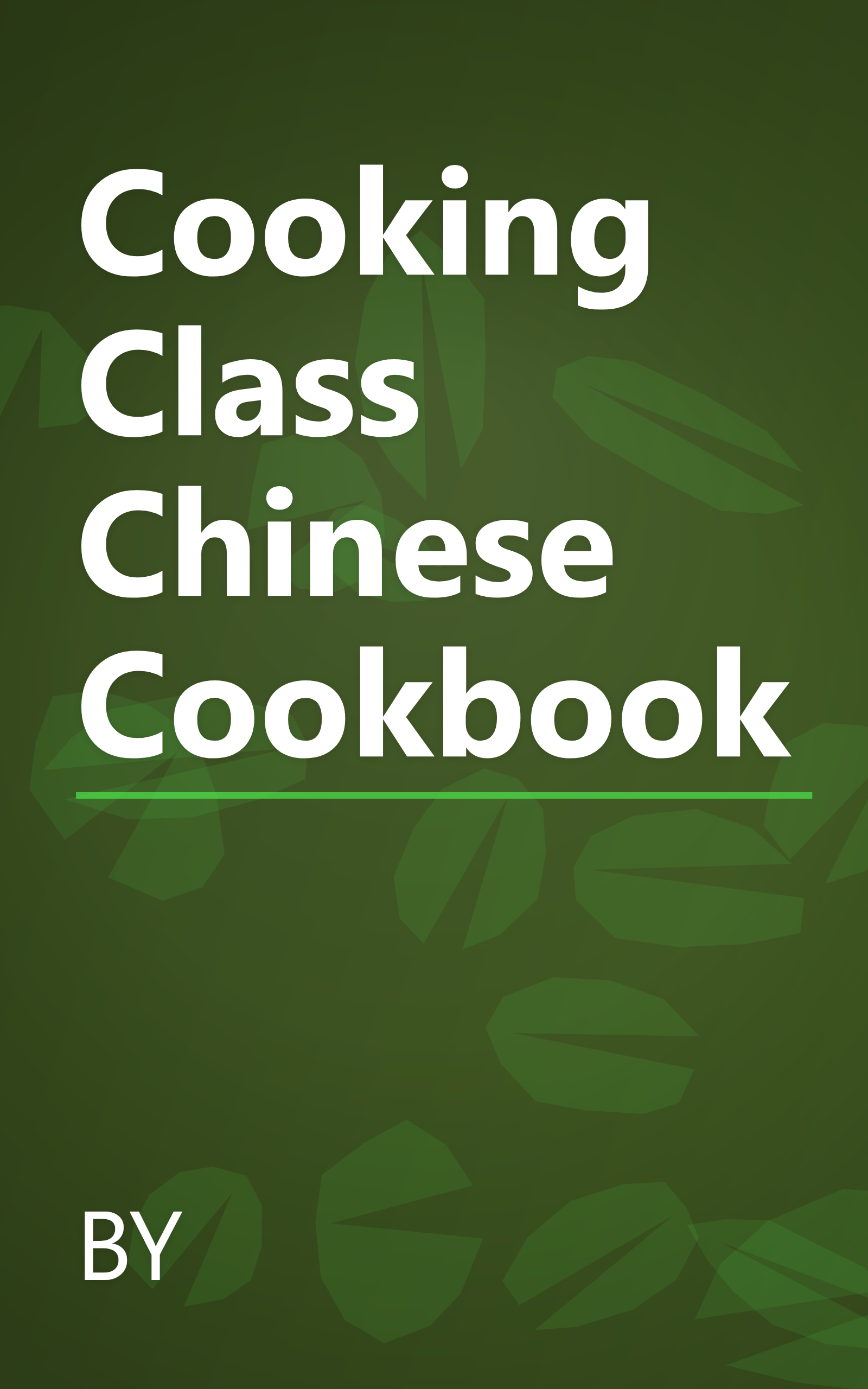 Cooking Class Chinese Cookbook book cover