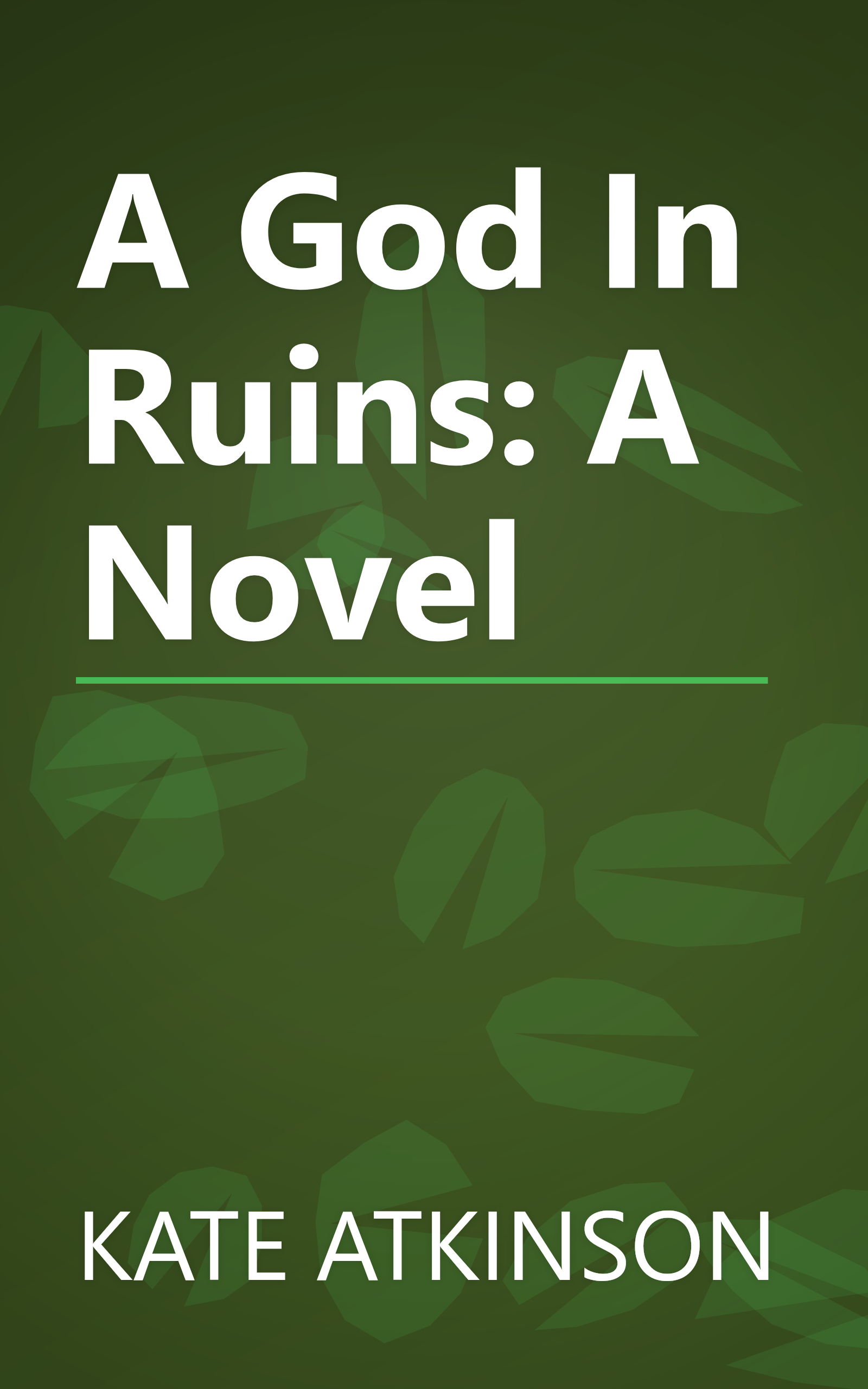 A God In Ruins: A Novel book cover
