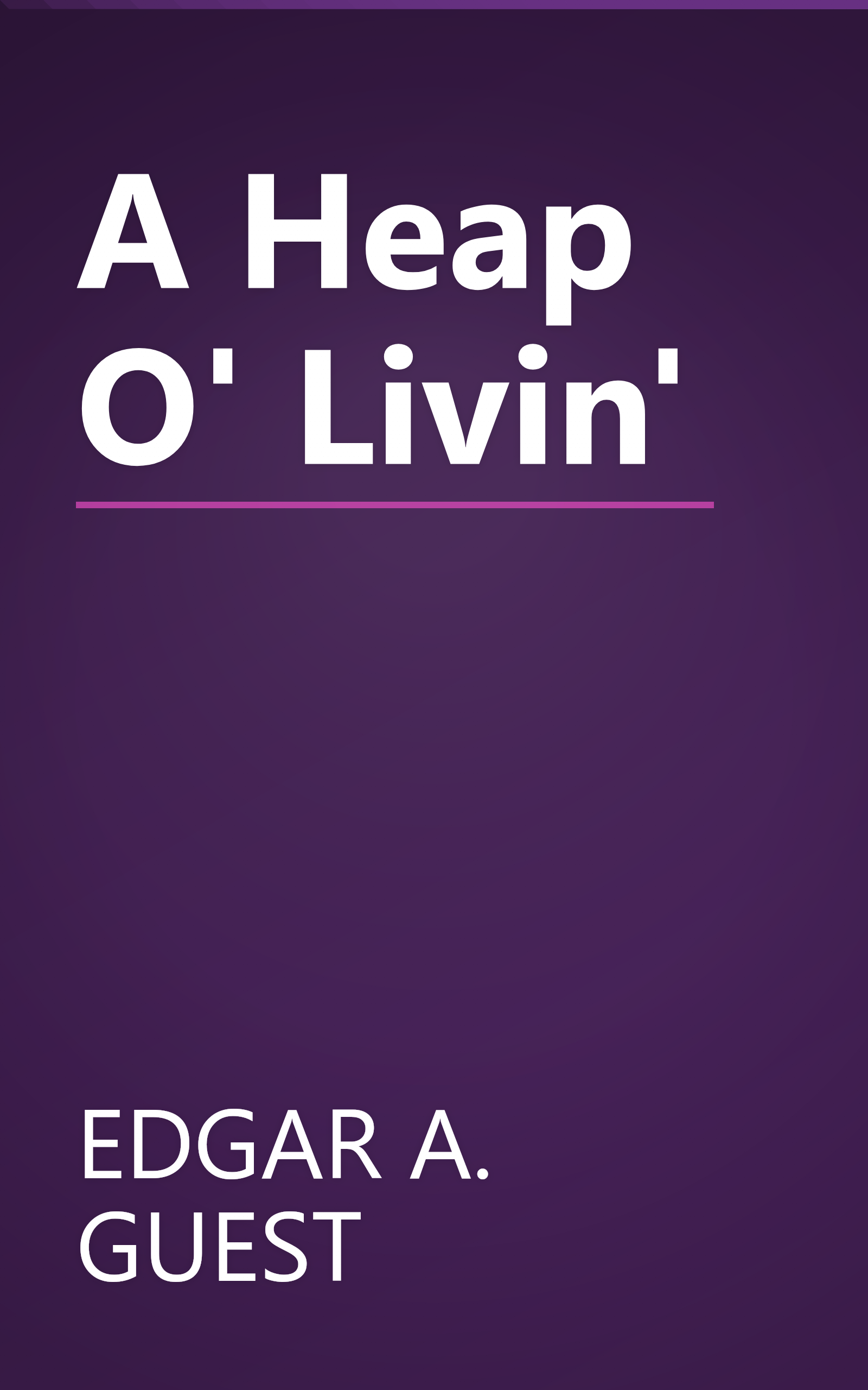 A Heap O' Livin' book cover