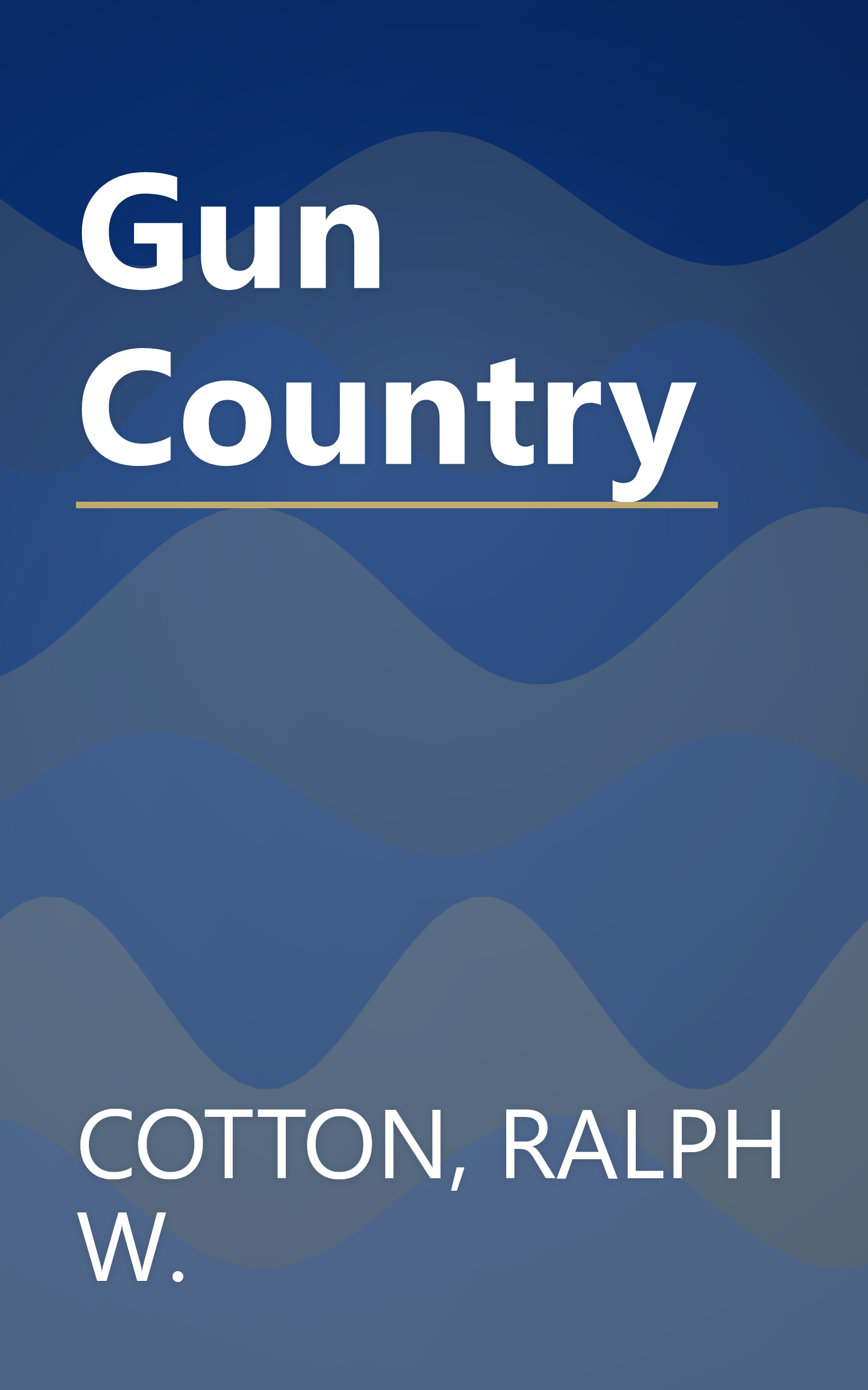 Gun Country book cover