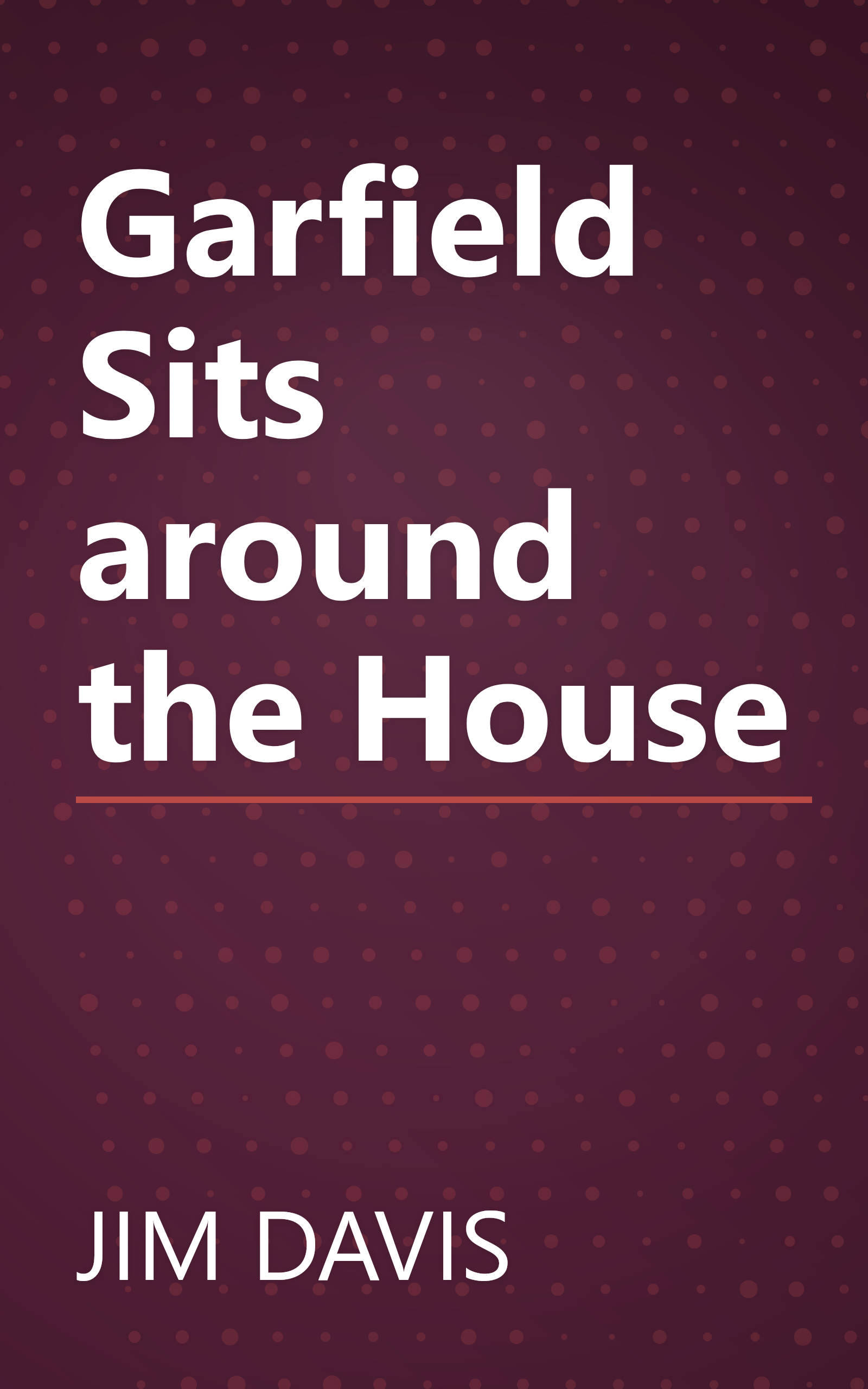 Garfield Sits around the House book cover