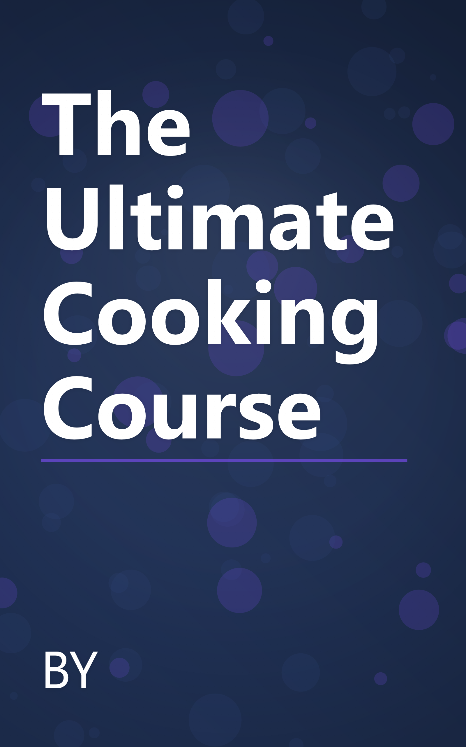 The Ultimate Cooking Course book cover