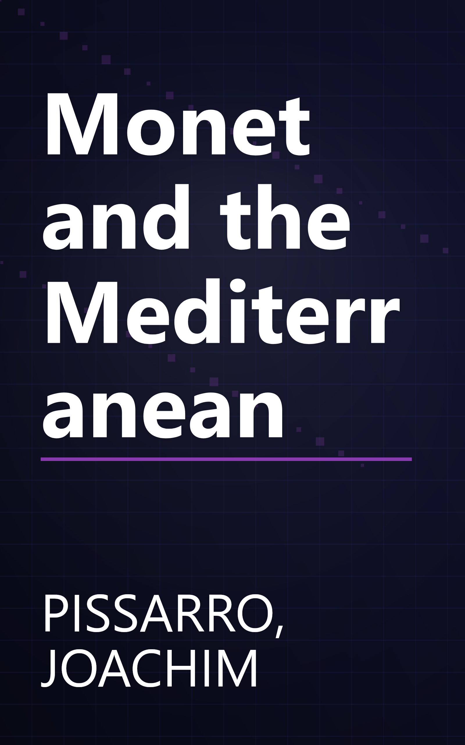 Monet and the Mediterranean book cover