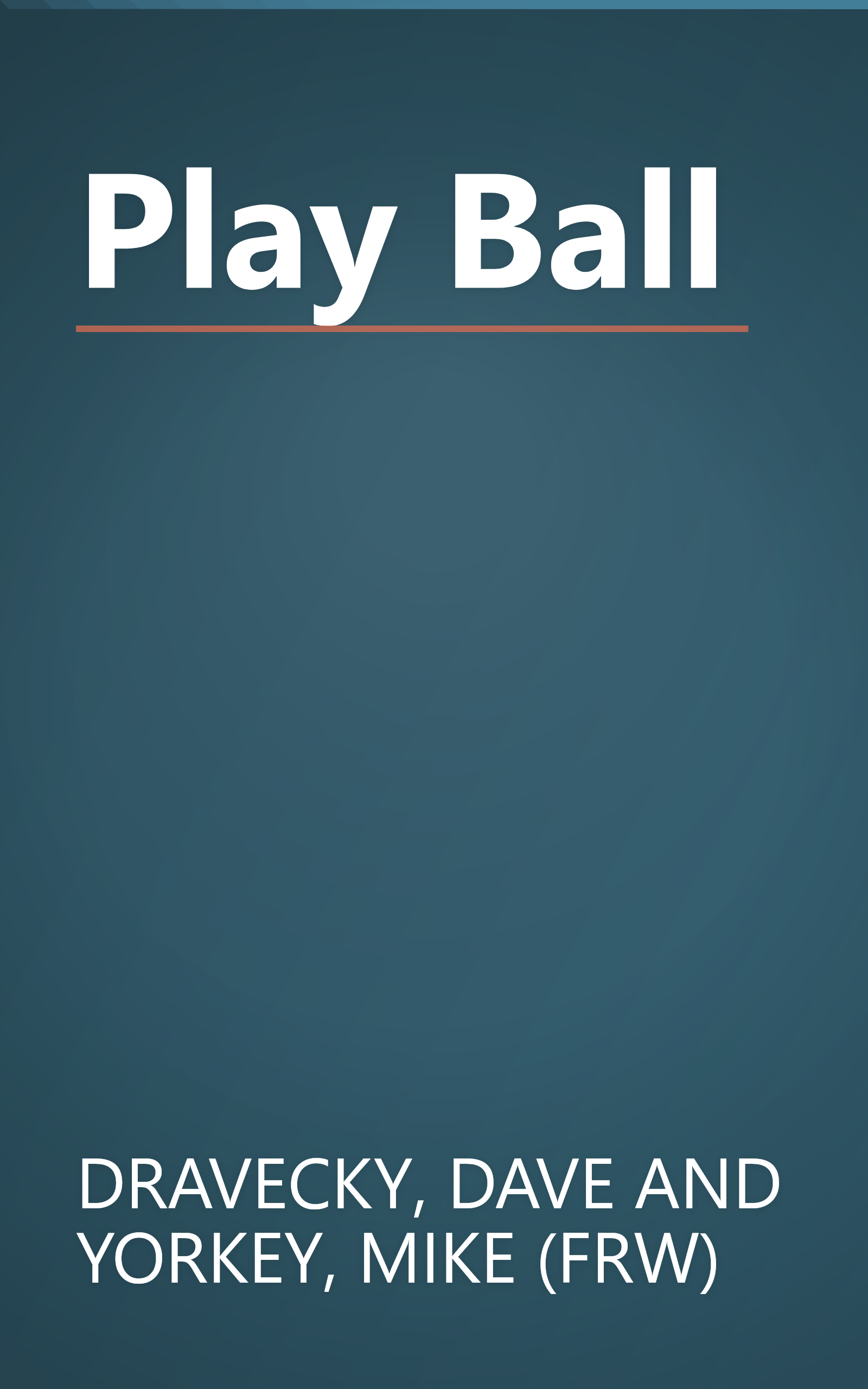 Play Ball book cover