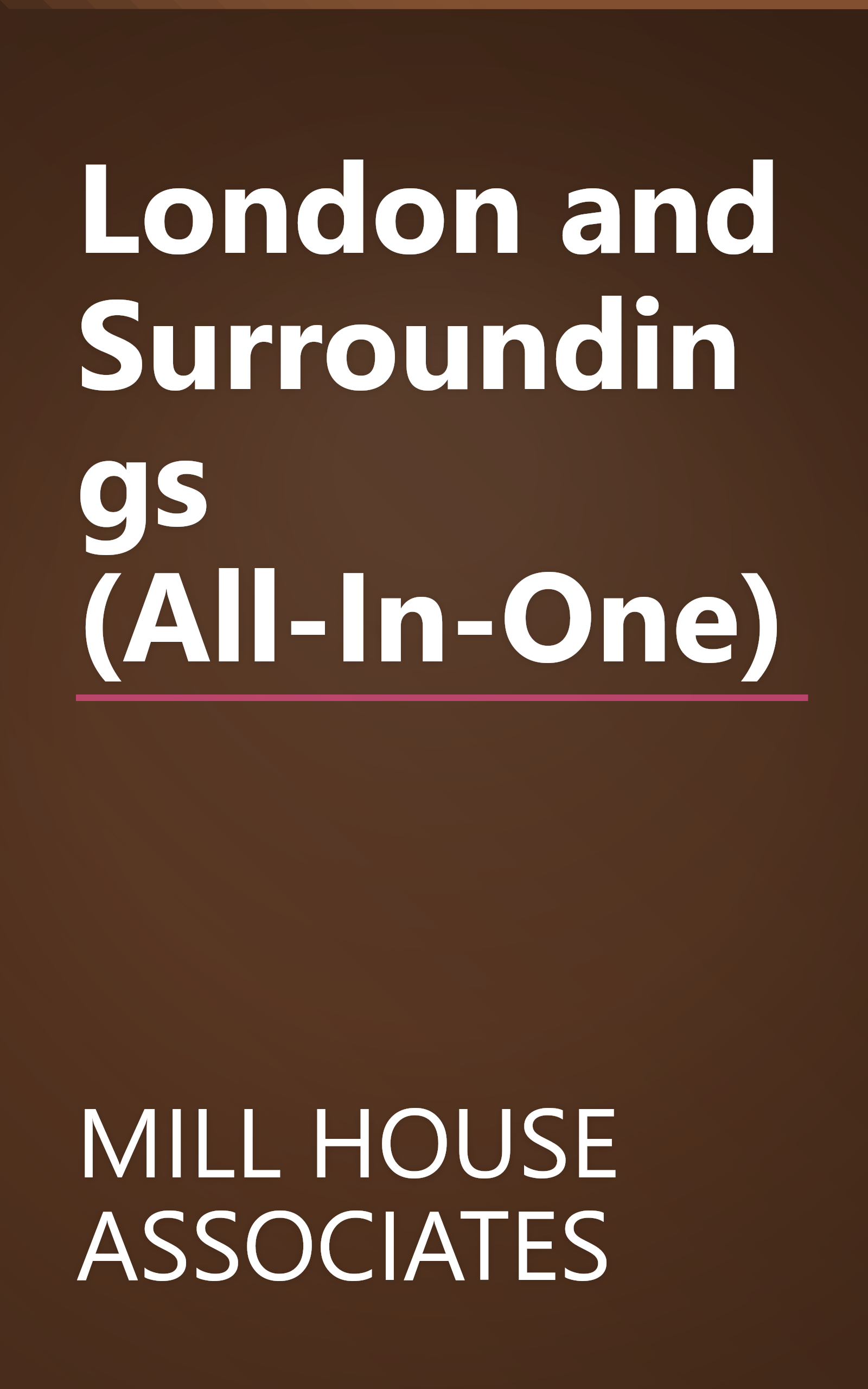 London and Surroundings (All-In-One) book cover