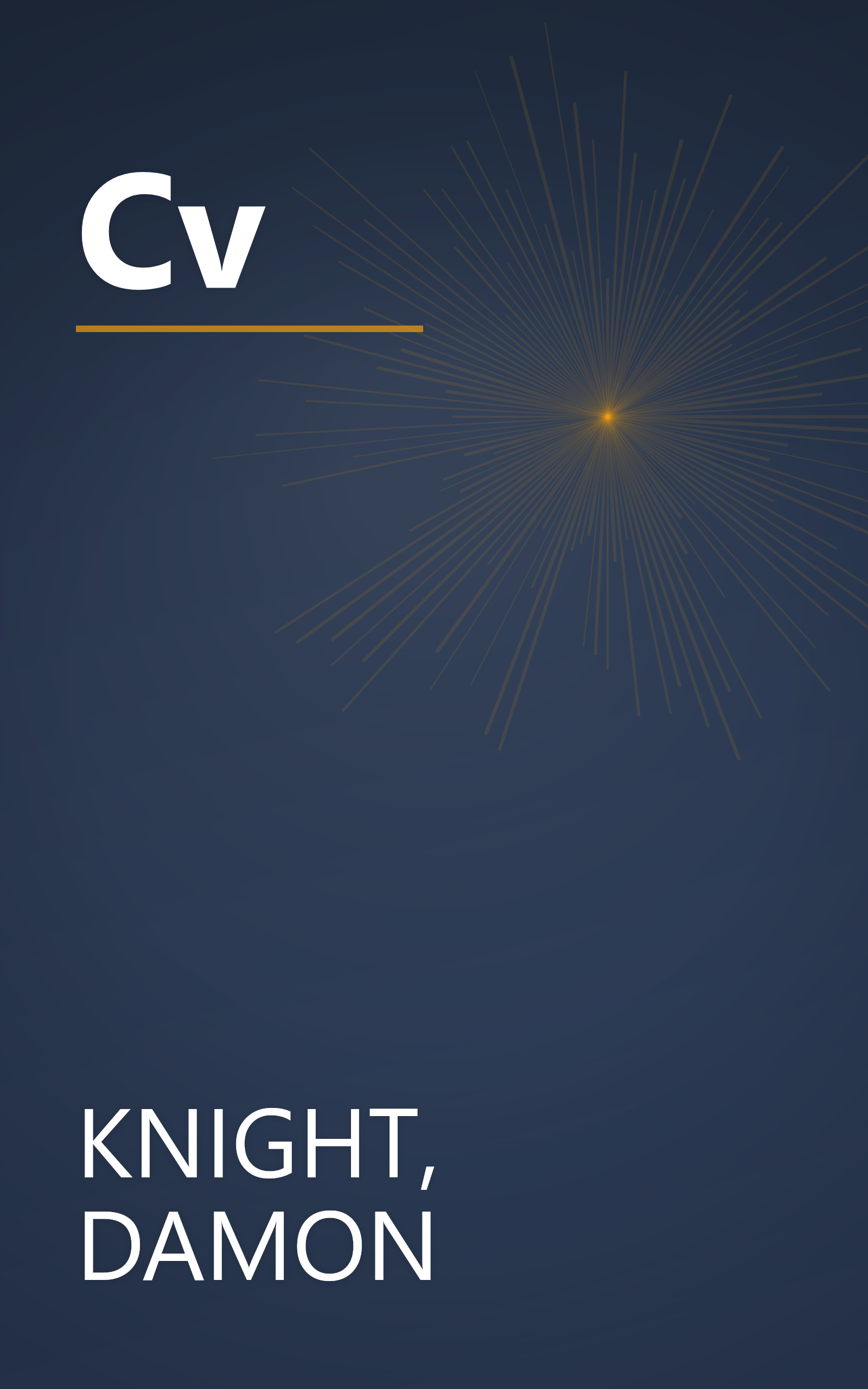 Cv book cover