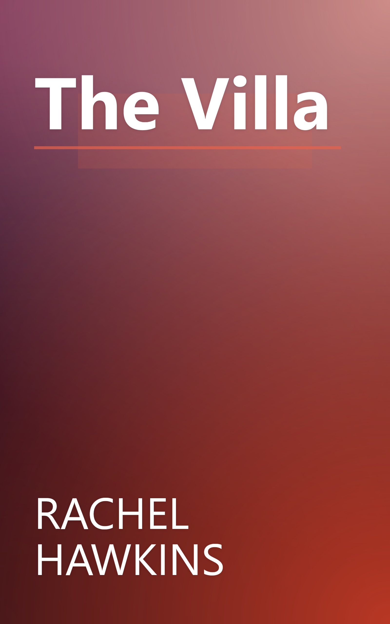 The Villa book cover