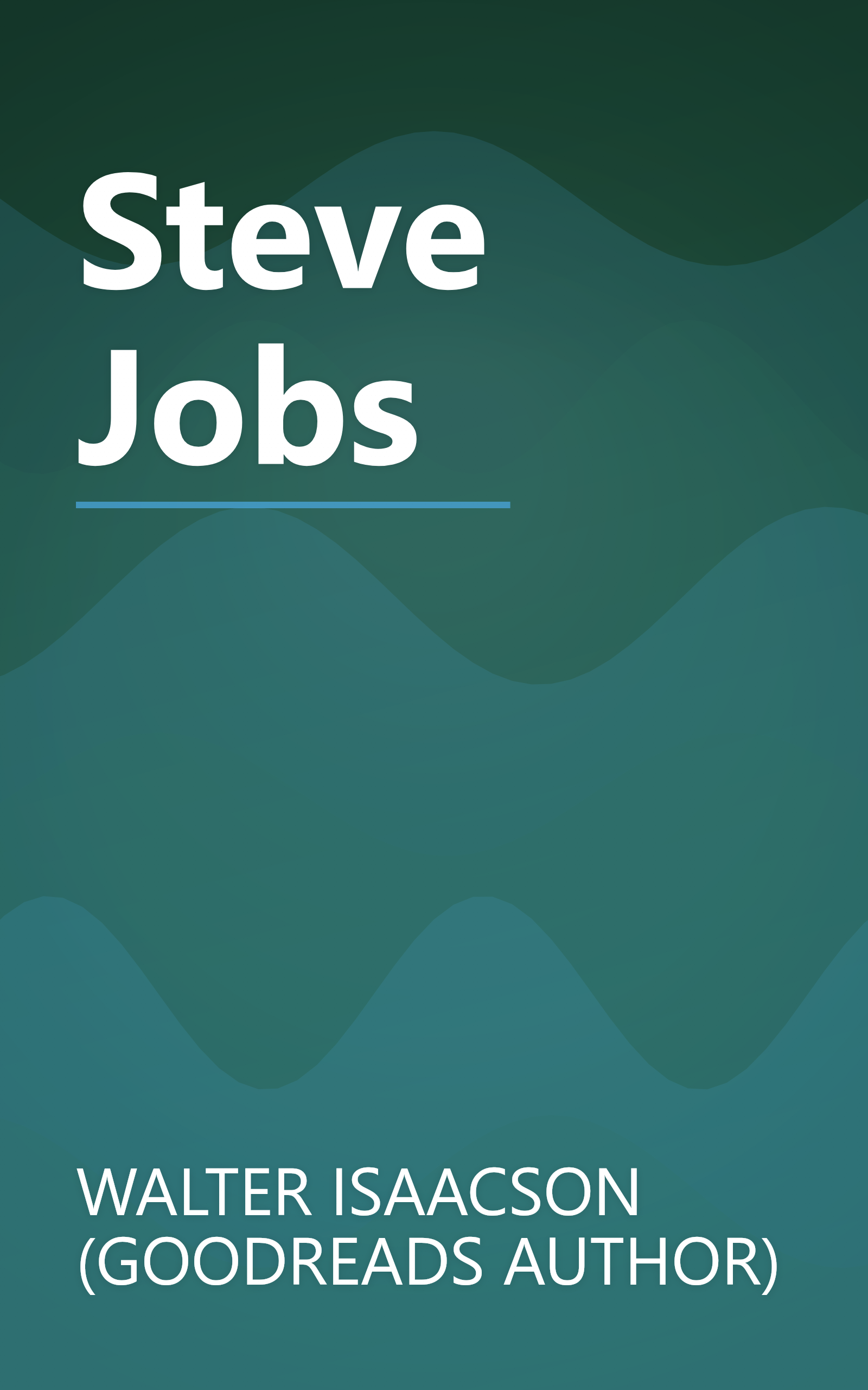 Steve Jobs book cover