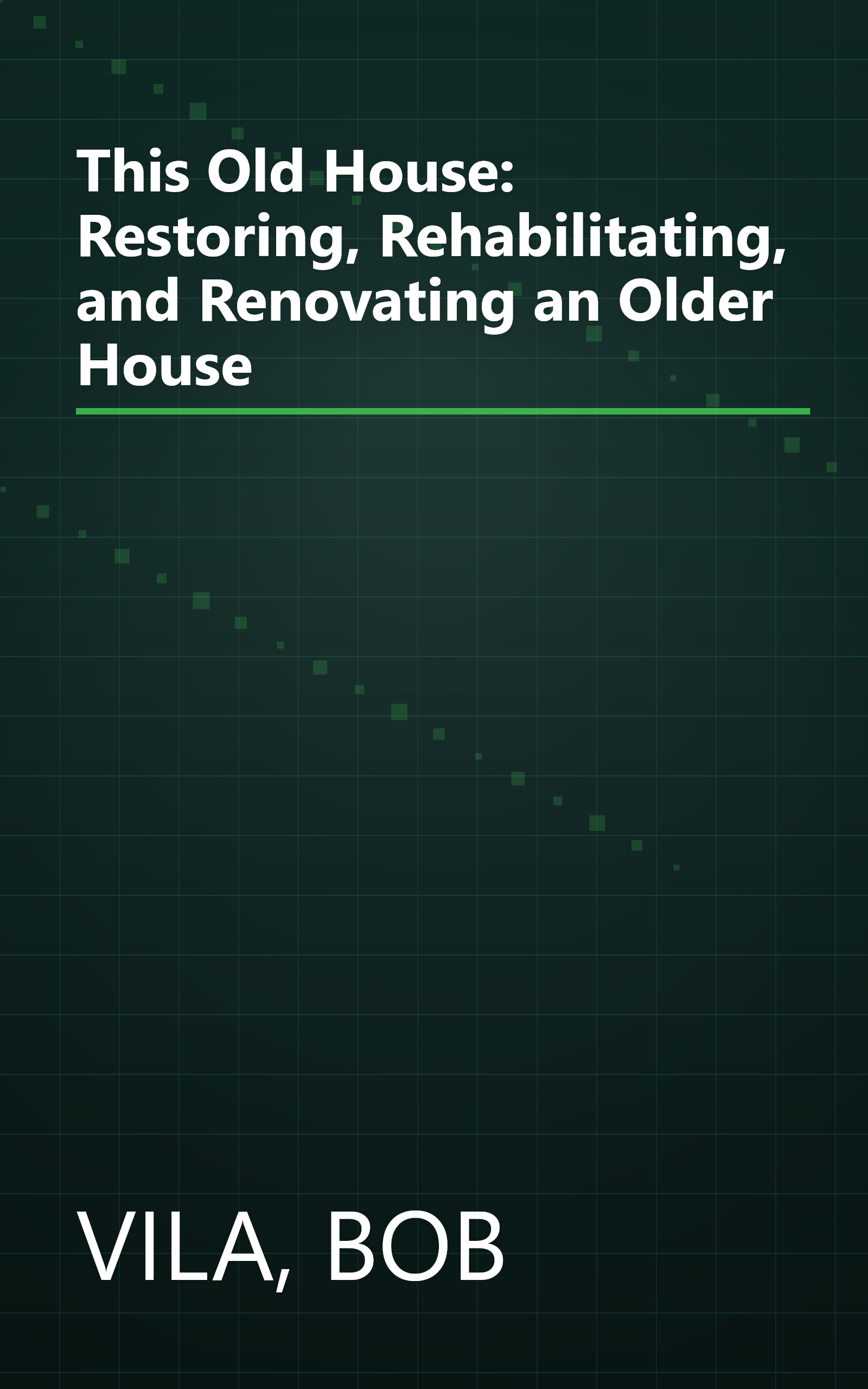 This Old House: Restoring, Rehabilitating, and Renovating an Older House book cover