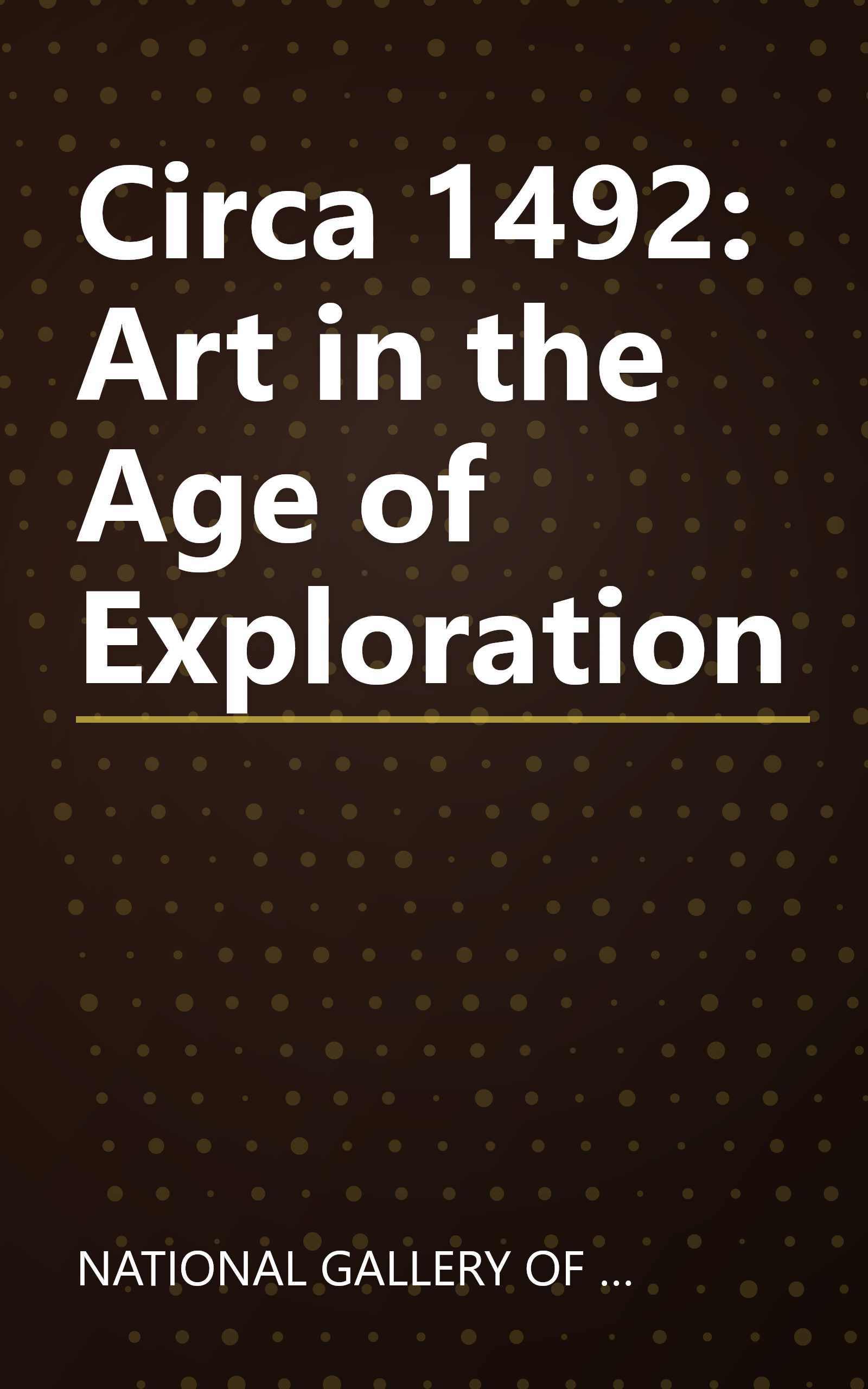 Circa 1492: Art in the Age of Exploration book cover