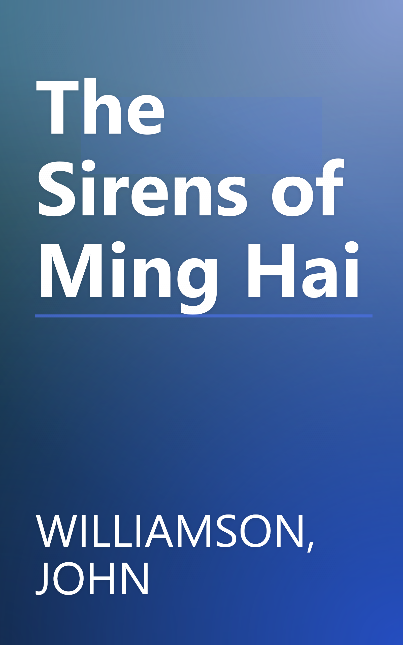 The Sirens of Ming Hai book cover