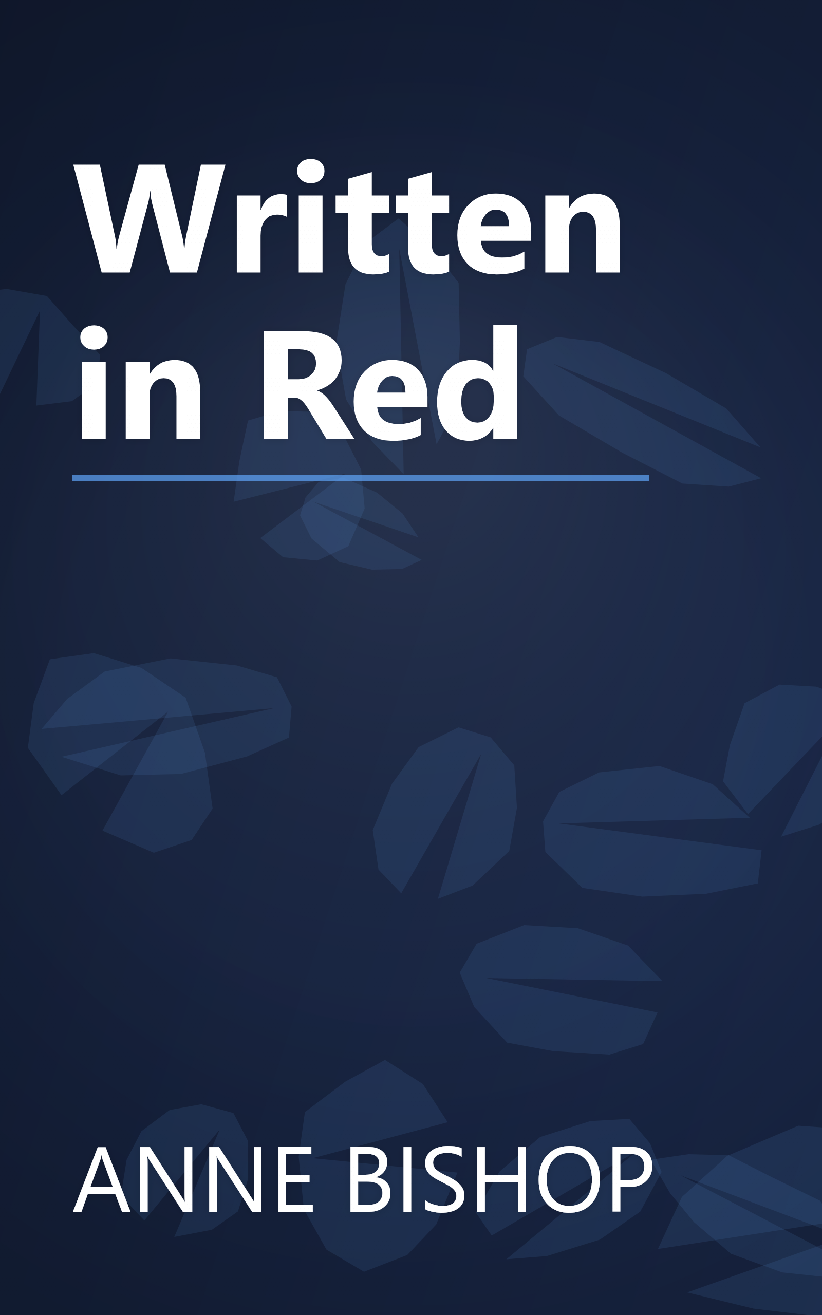 Written in Red book cover