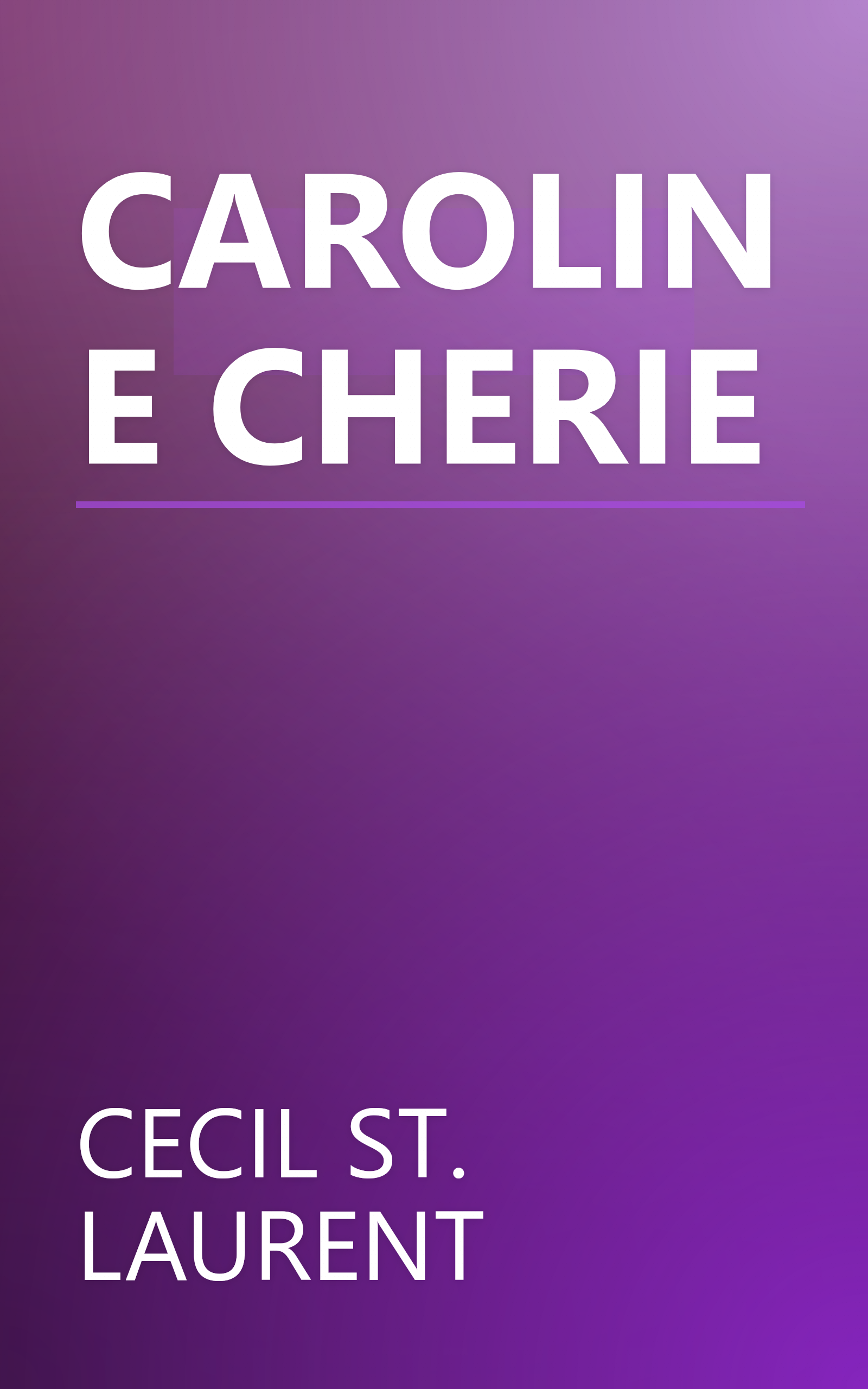 CAROLINE CHERIE book cover