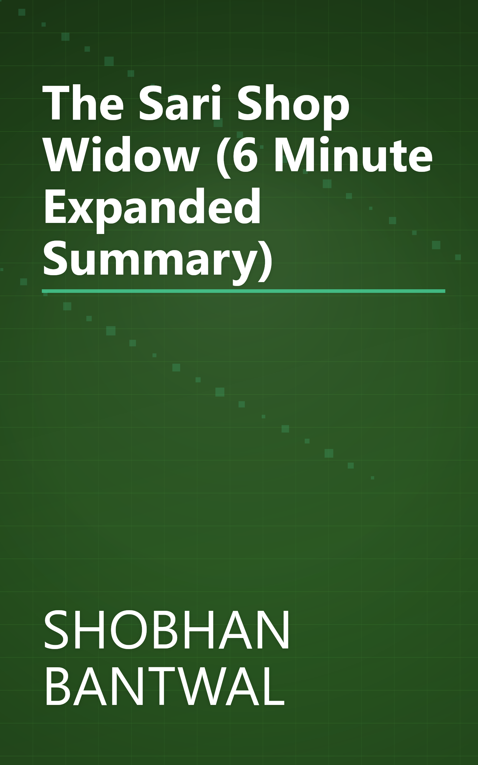 The Sari Shop Widow (6 Minute   Expanded Summary) book cover