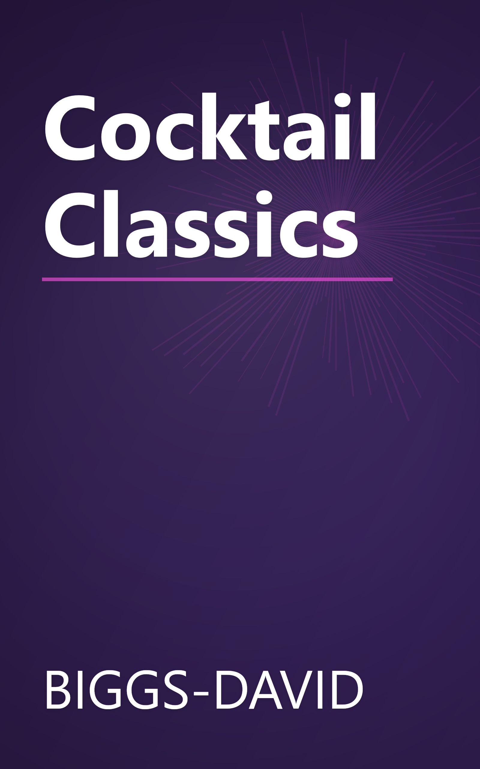 Cocktail Classics book cover