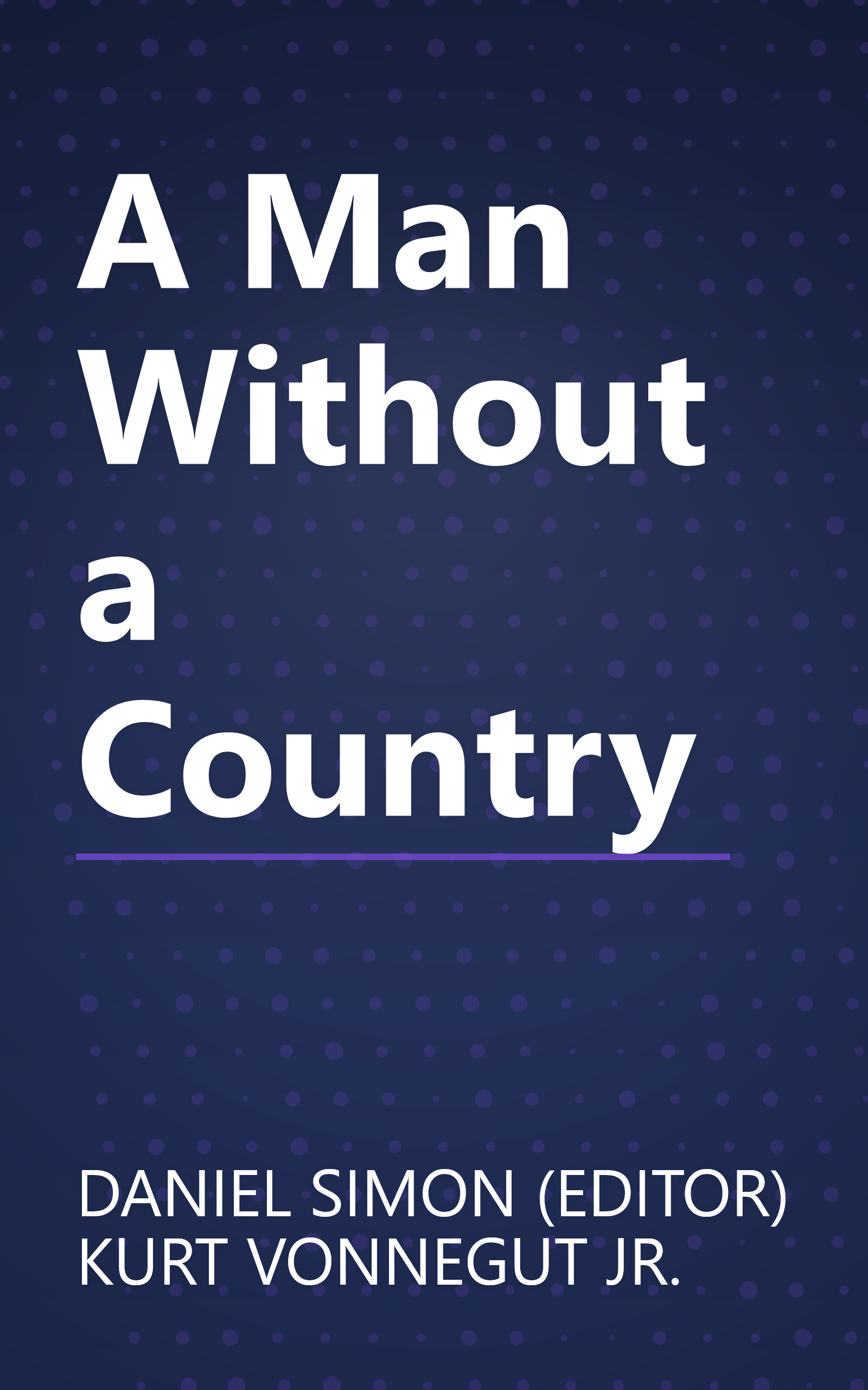 A Man Without a Country book cover