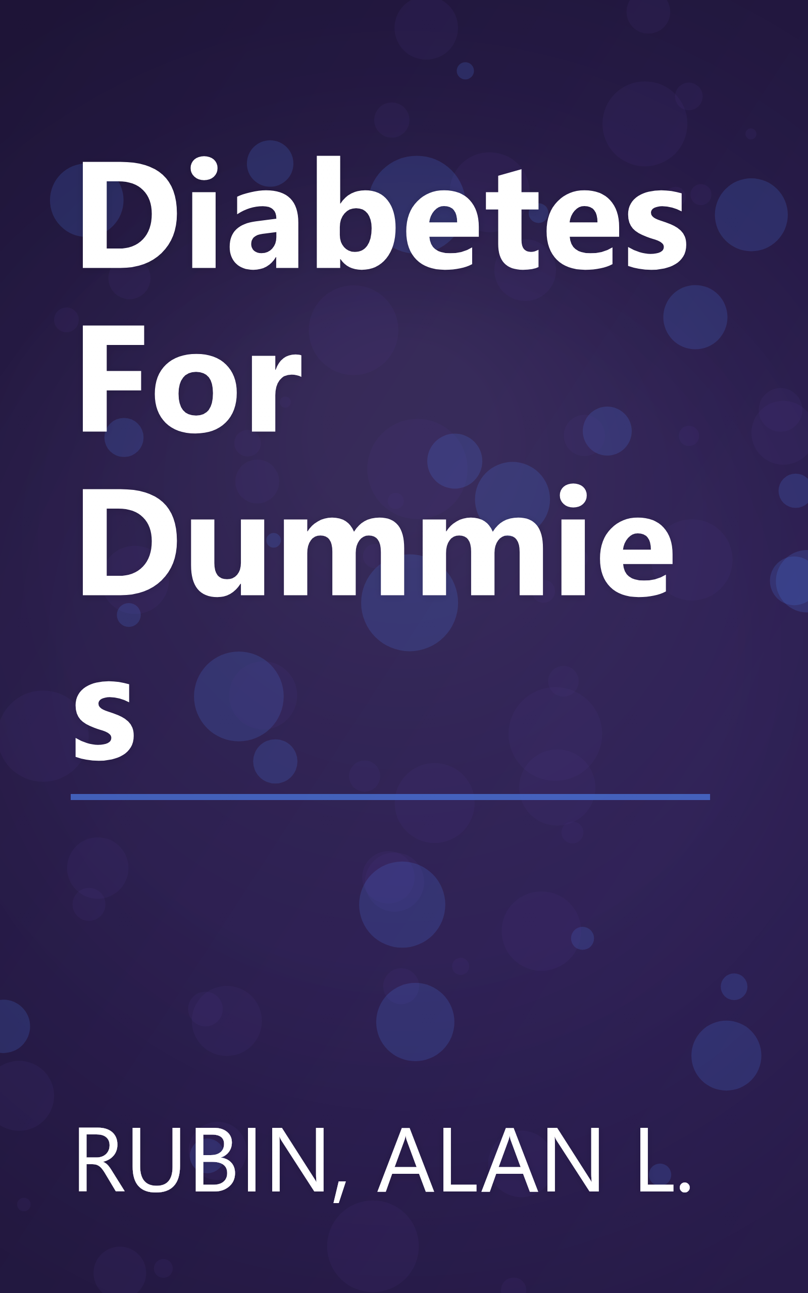 Diabetes For Dummies book cover