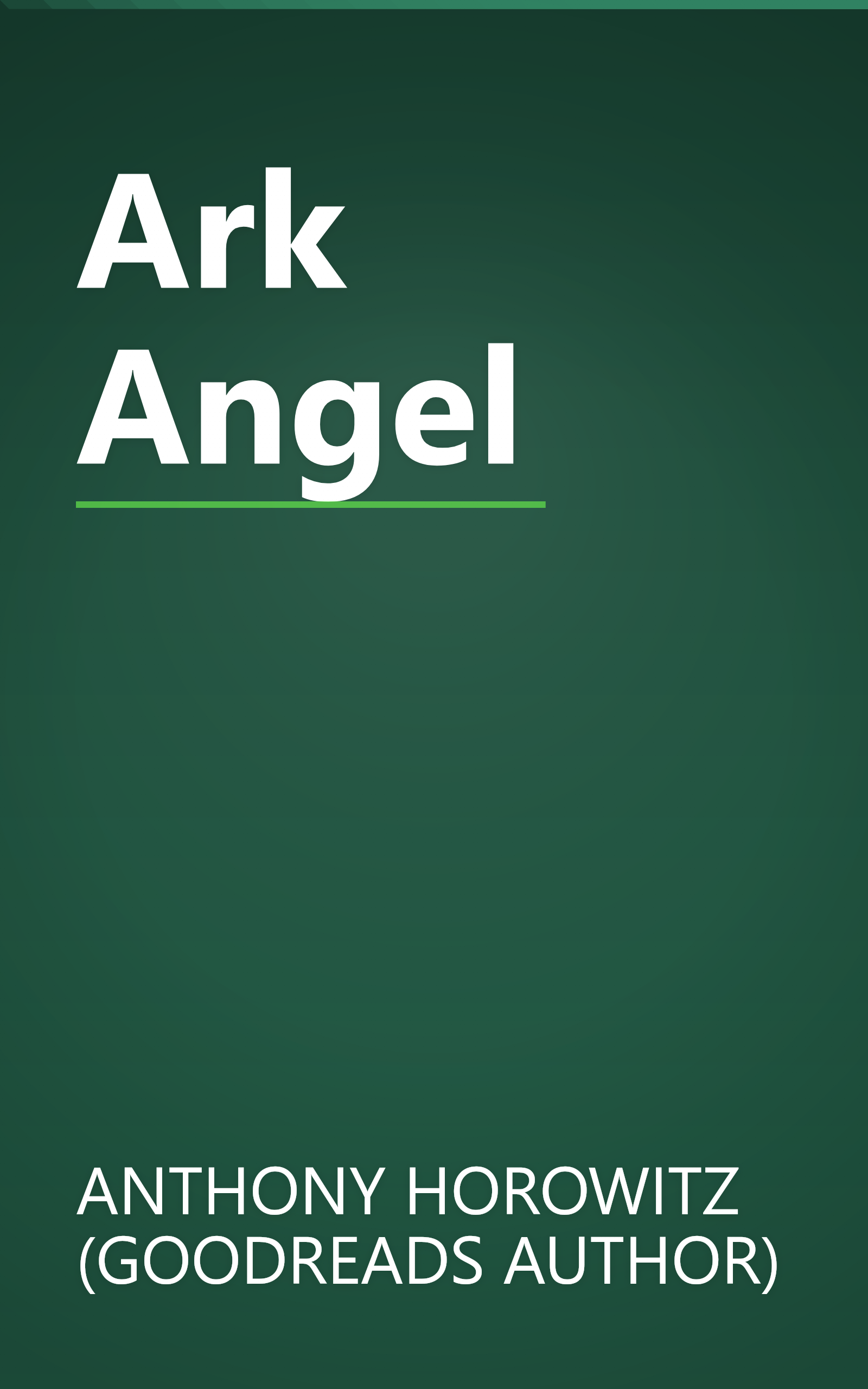 Ark Angel book cover