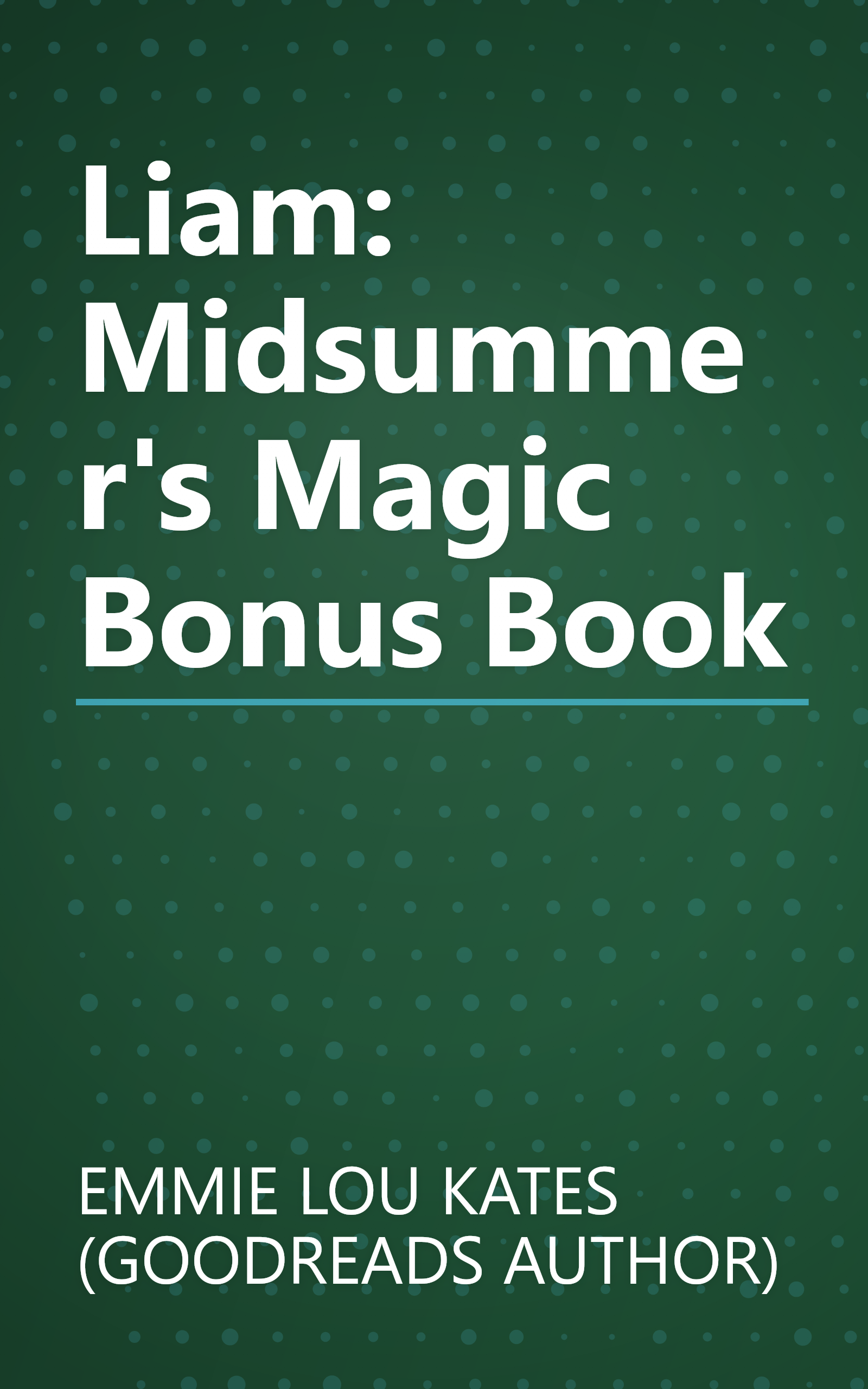 Liam: Midsummer's Magic Bonus Book book cover